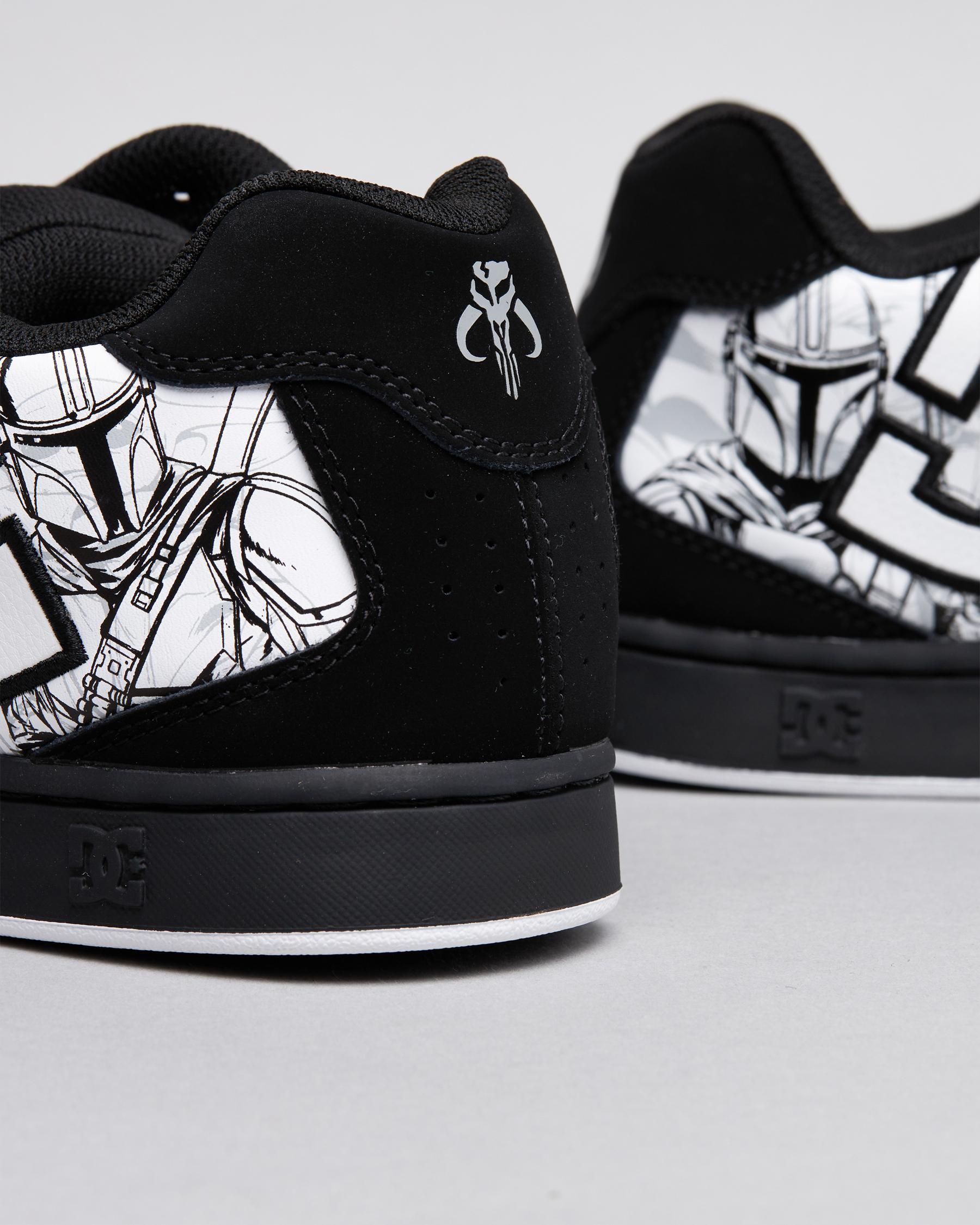 Shop DC Shoes SW Net Shoes In Black/white/grey - Fast Shipping & Easy ...