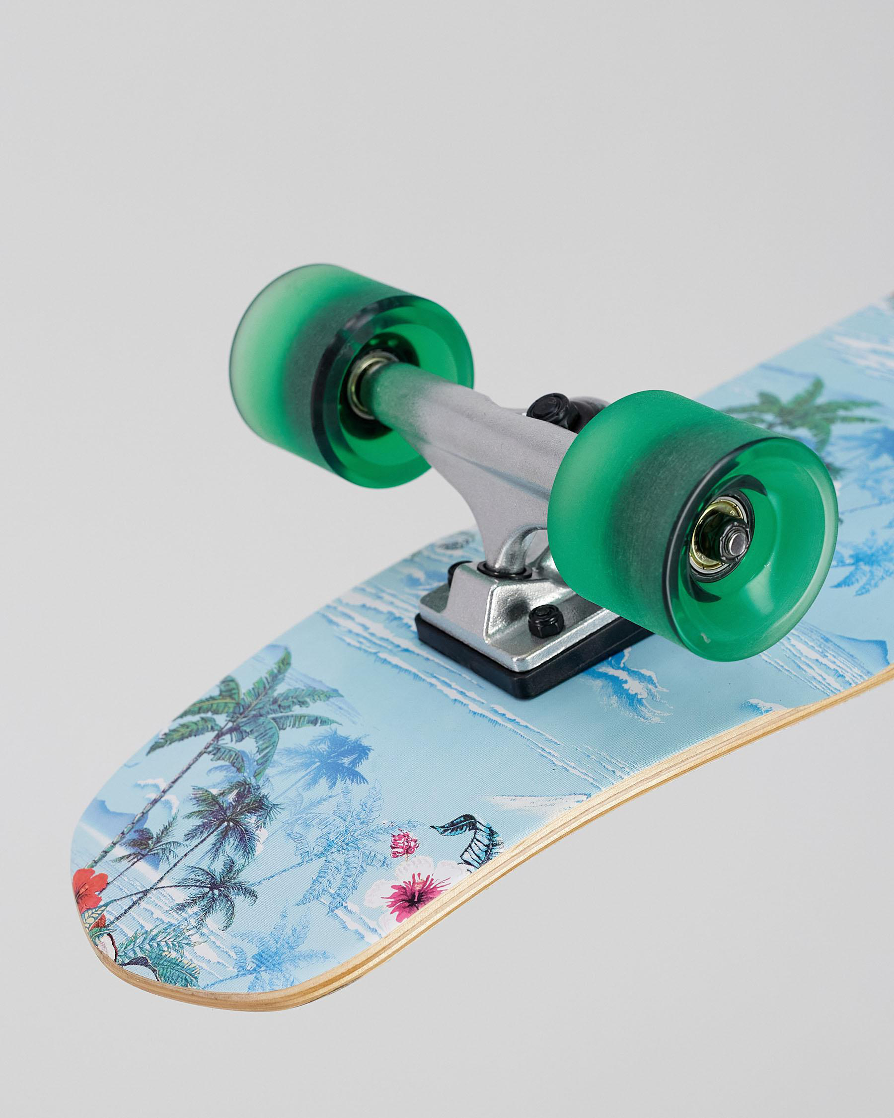Shop Sanction Rollers Mint 28" Cruiser Skateboard In Mint - Fast ...