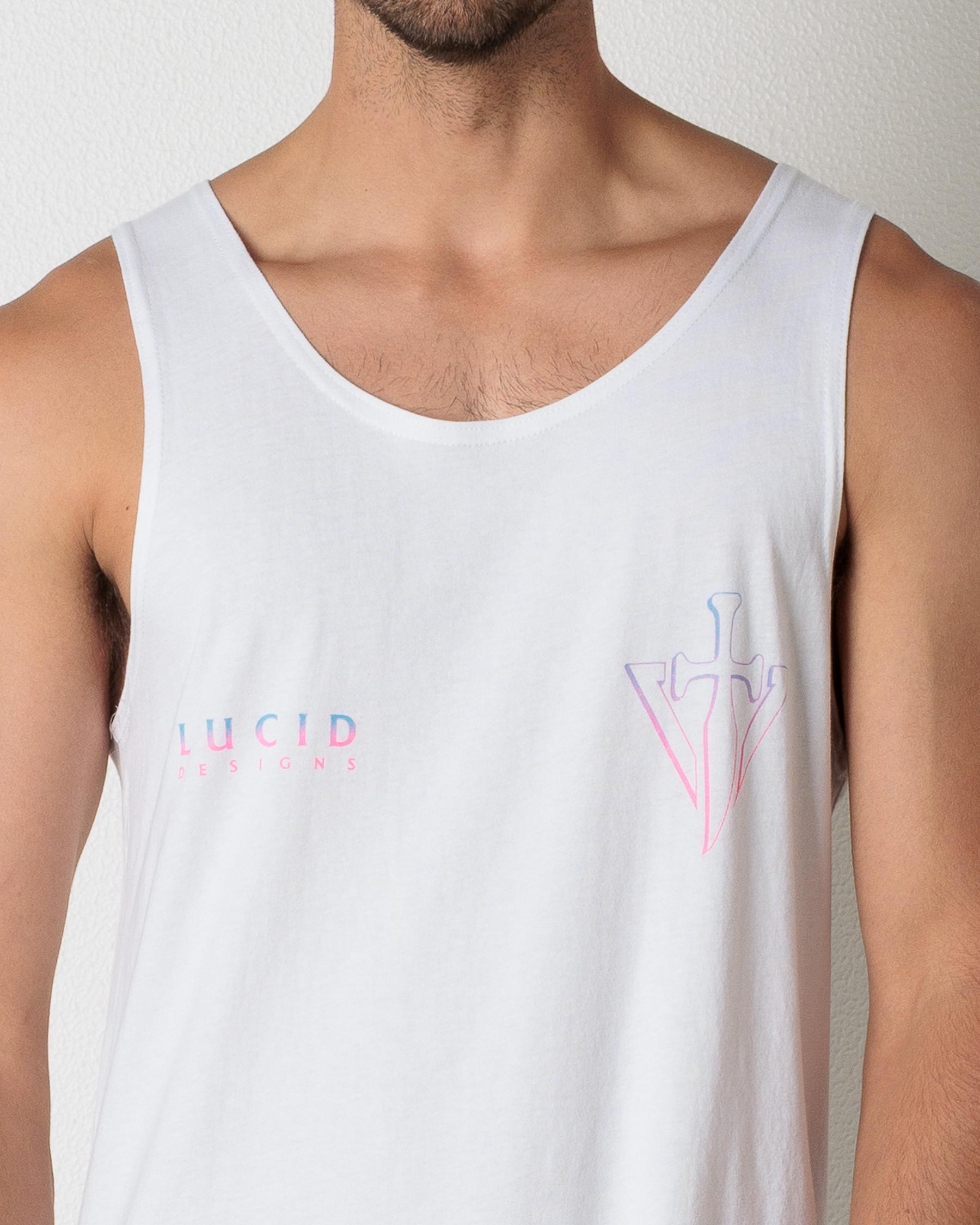 Lucid Colossus Singlet In White - FREE* Shipping & Easy Returns - City ...