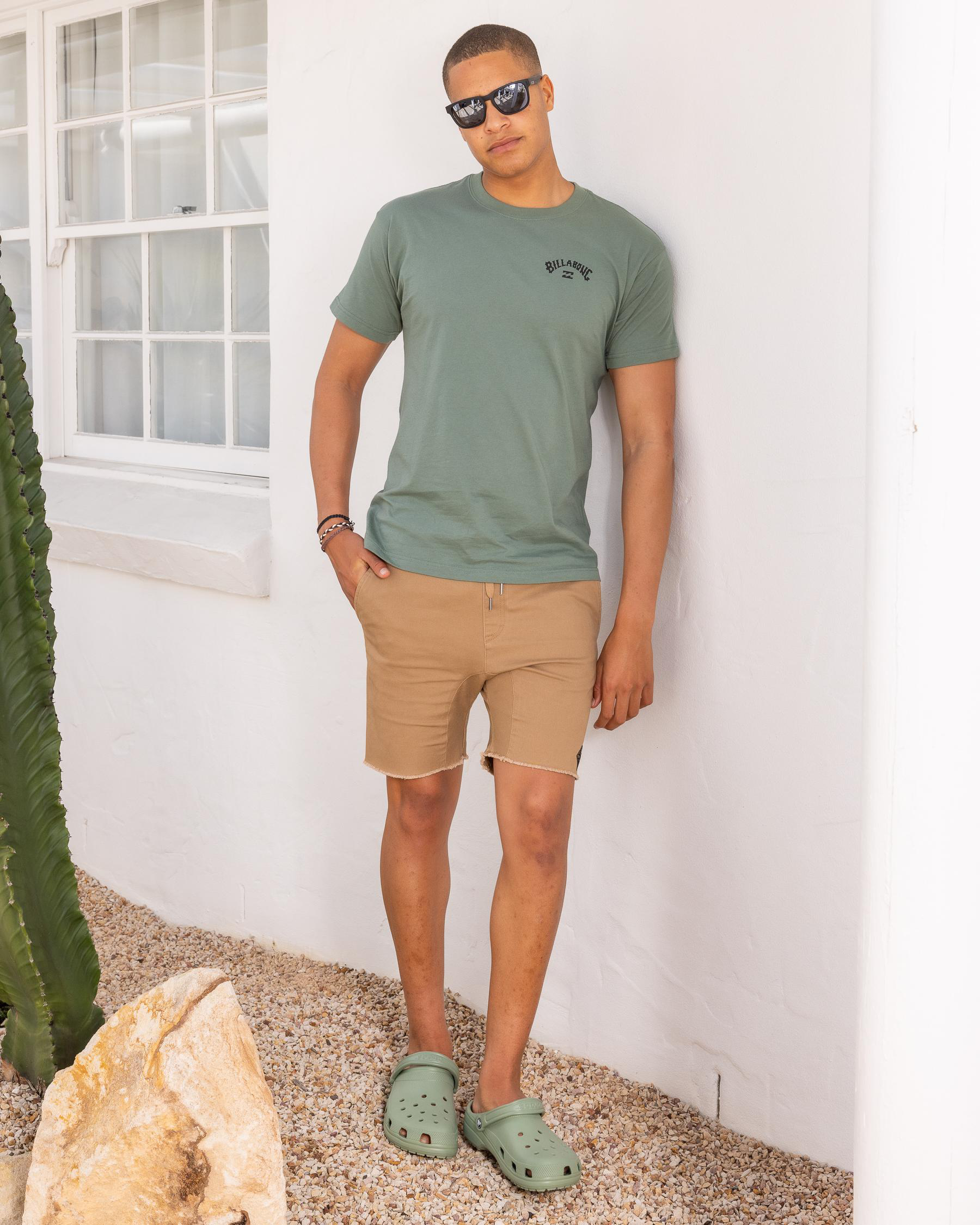 Shop Billabong Team Arch T-Shirt In Surplus - Fast Shipping & Easy Returns - City Beach Australia