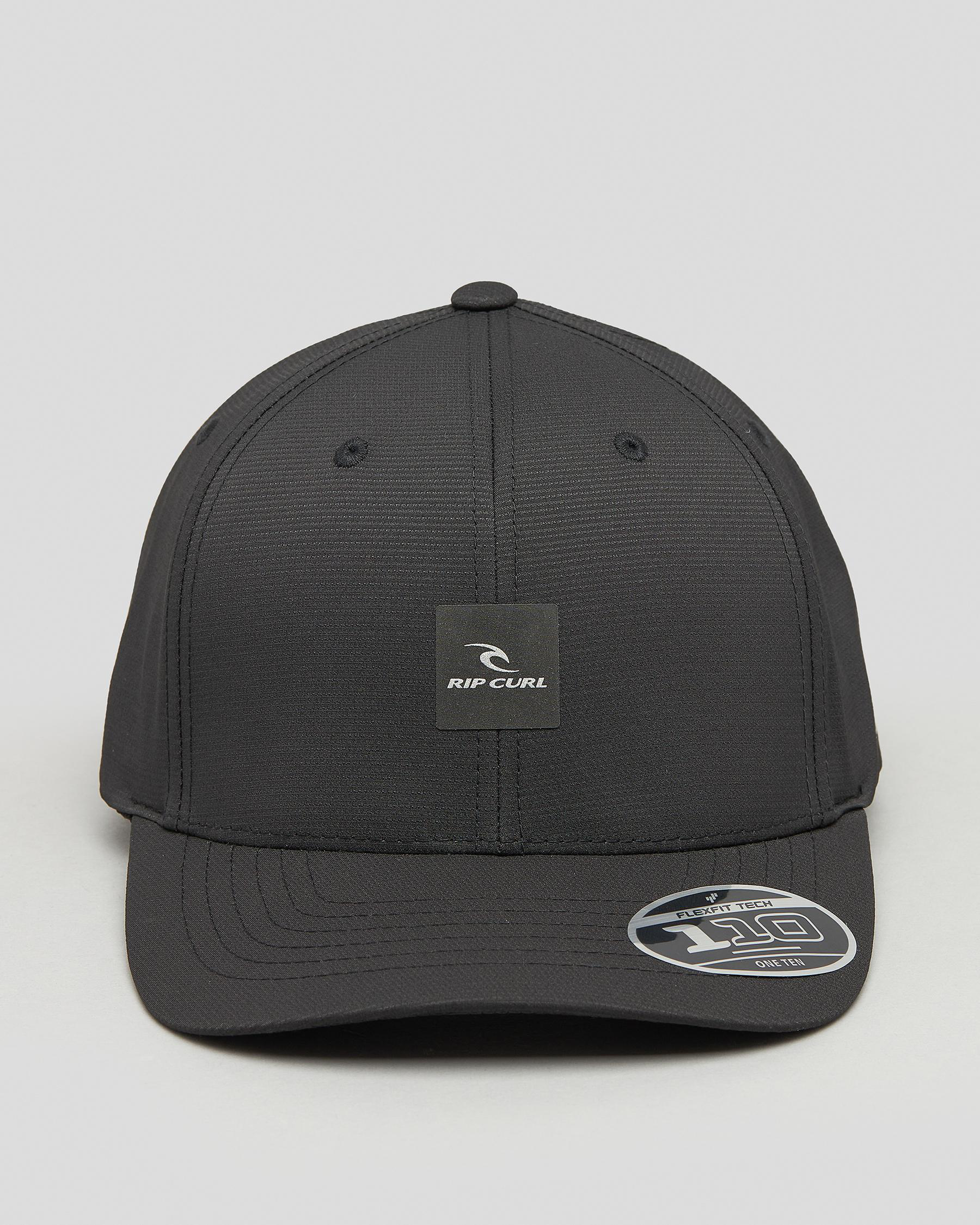 Shop Rip Curl Vaporcool Snapback Cap In Black - Fast Shipping & Easy Returns - City Beach Australia