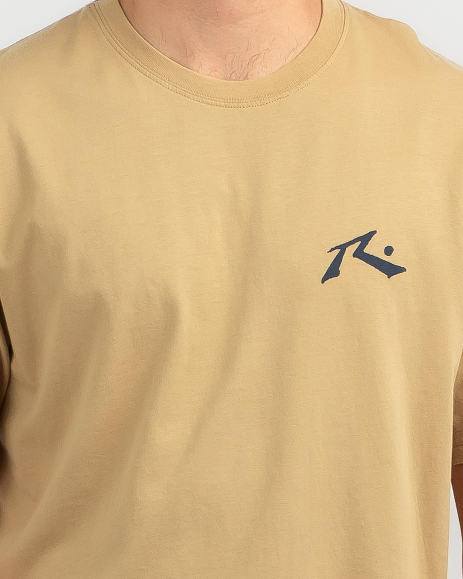 Shop Rusty Competition T-Shirt In Khaki 1 - Fast Shipping & Easy ...