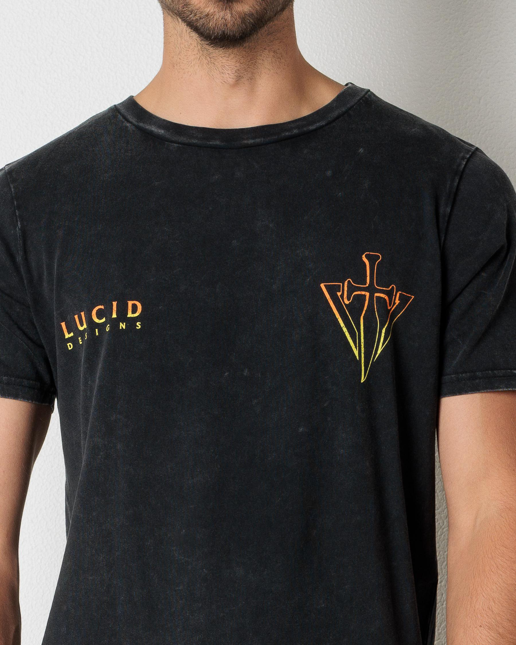 Lucid Colossus T-Shirt In Black Acid - FREE* Shipping & Easy Returns ...