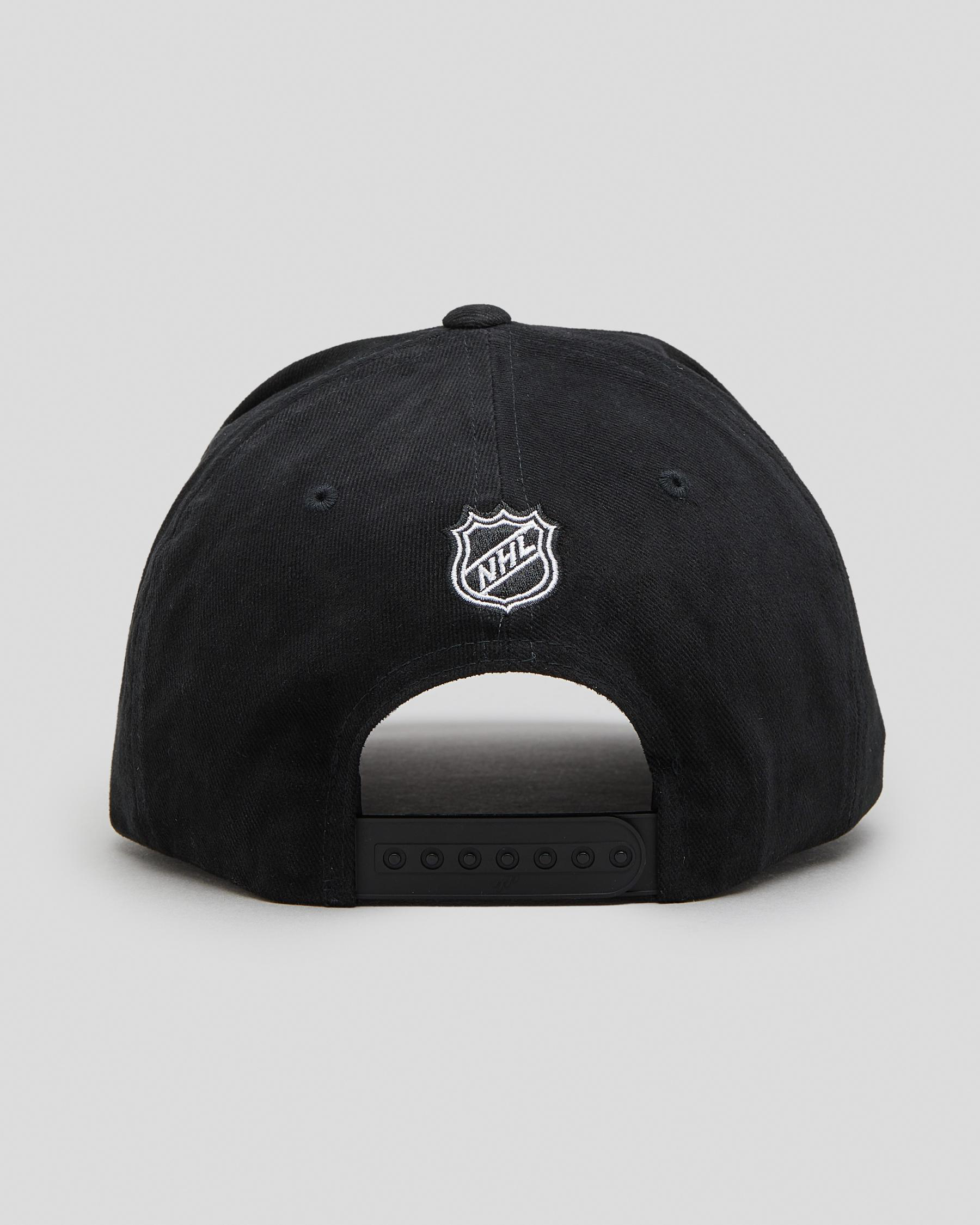 Shop Majestic Anaheim Ducks Arch Logo Pro Crown Cap In Ducks Black ...