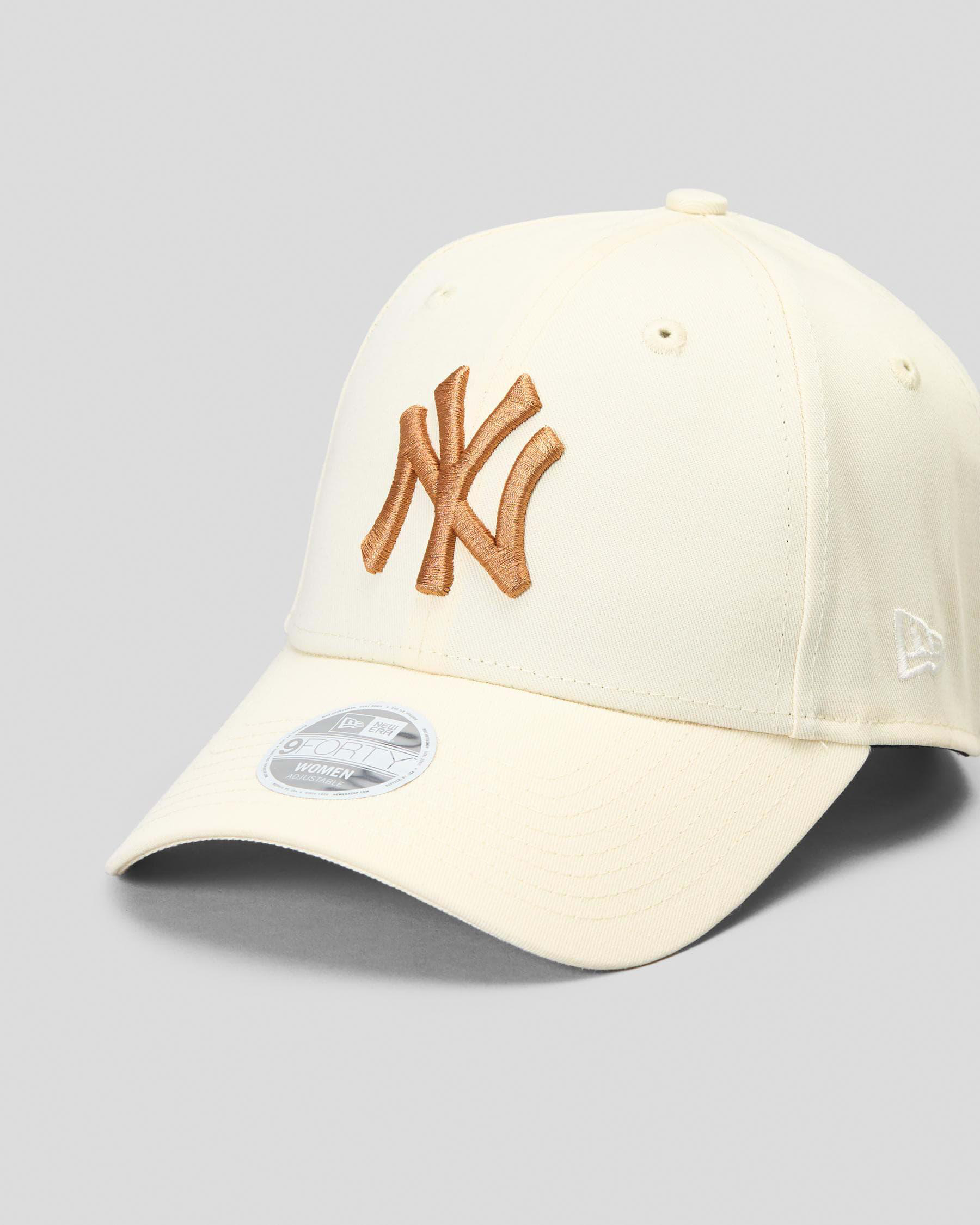 Shop New Era NY Yankees Cap In Cream/bronze - Fast Shipping & Easy ...