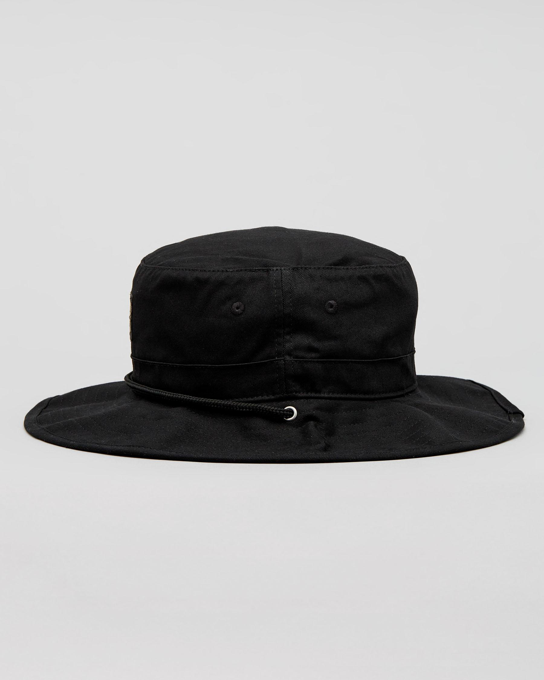 Shop Dexter Felon Wide Brim Hat In Black - Fast Shipping & Easy Returns ...
