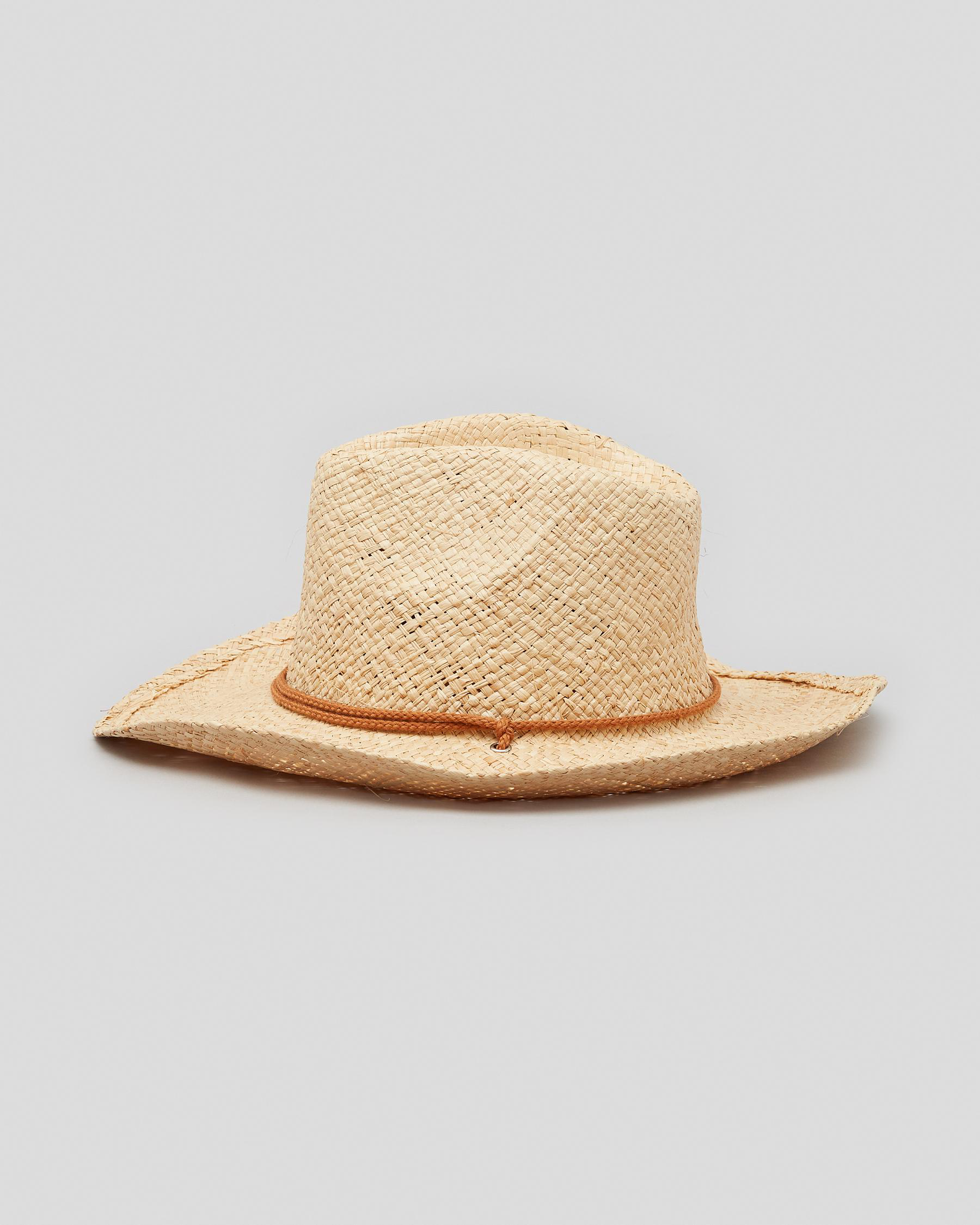 Shop Mooloola Layla Cowgirl Hat In Natural - Fast Shipping & Easy ...