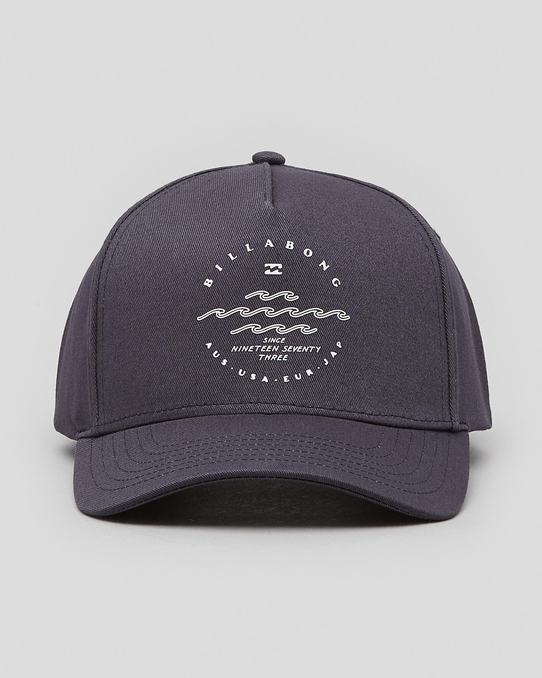 Shop Billabong Wavy Davy Snapback Cap In Navy - Fast Shipping & Easy Returns - City Beach Australia