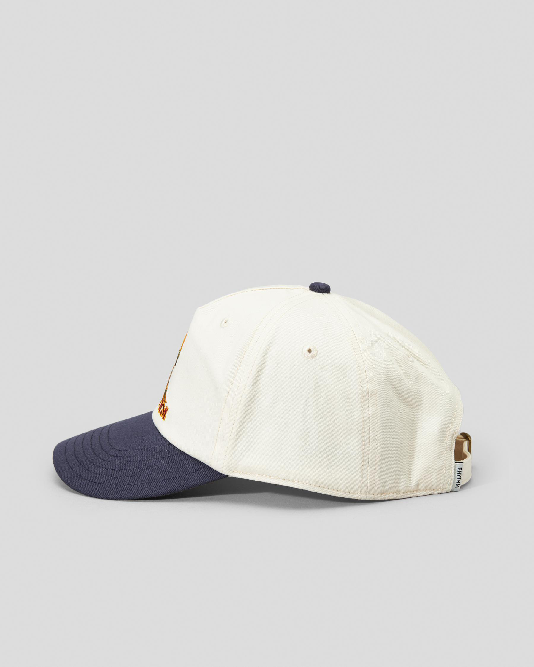 Shop Rhythm Tropical Sun Cap In Stone/navy - Fast Shipping & Easy ...