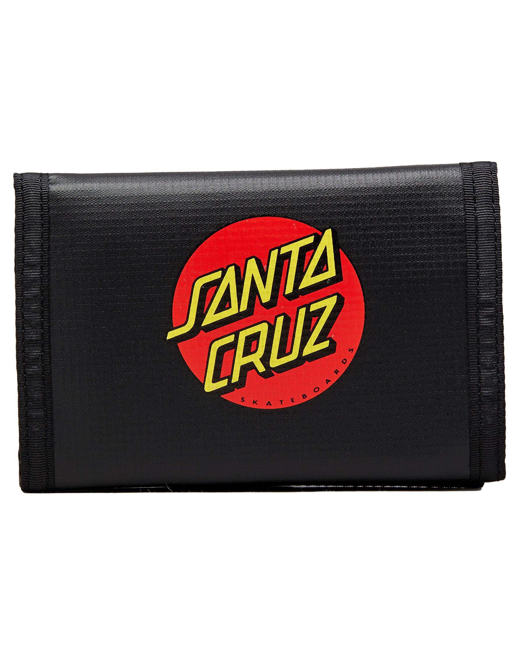 Shop Santa Cruz Dot Wallet In Black - Fast Shipping & Easy Returns ...