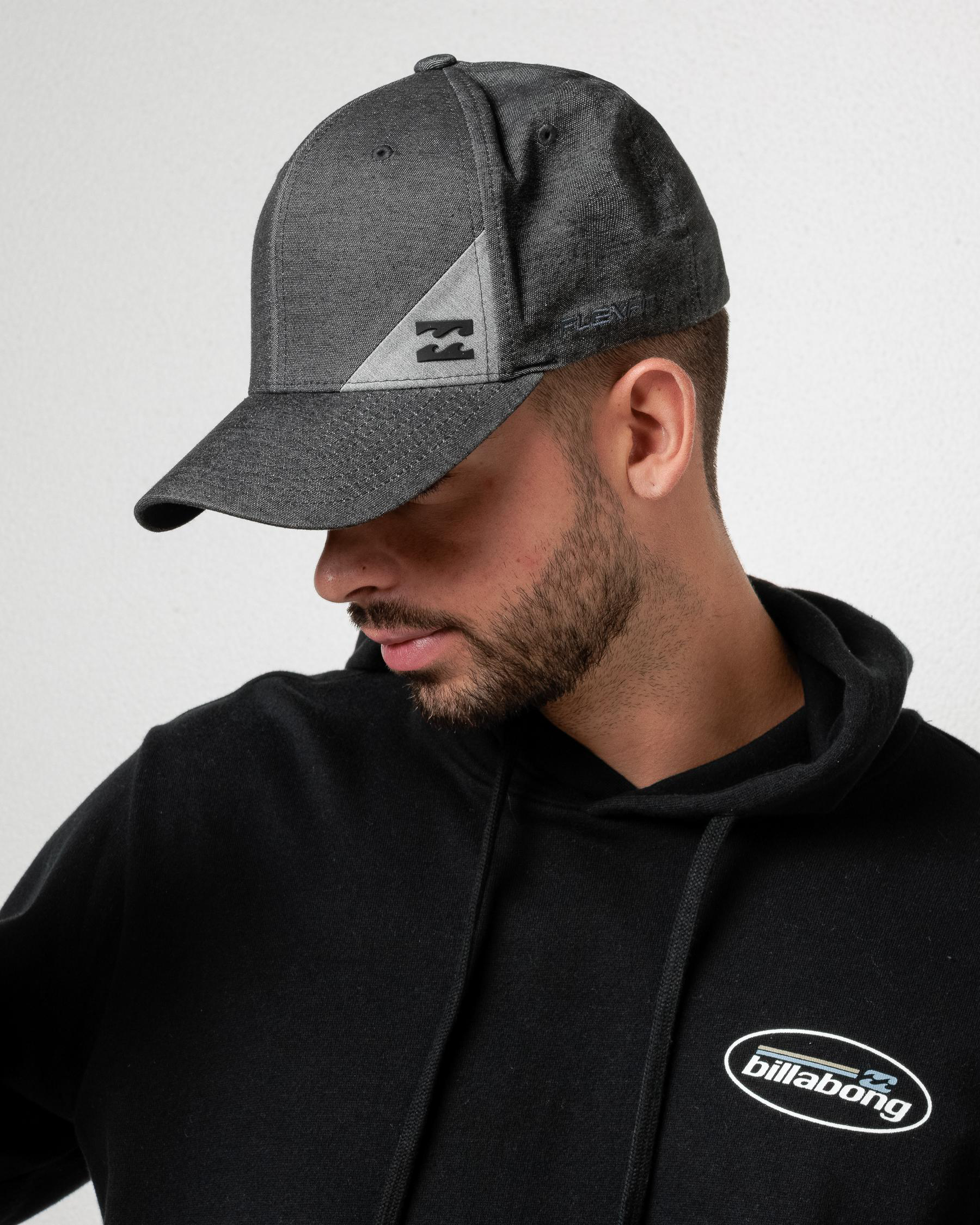 Shop Billabong Station Flexfit Cap In Black - Fast Shipping & Easy ...