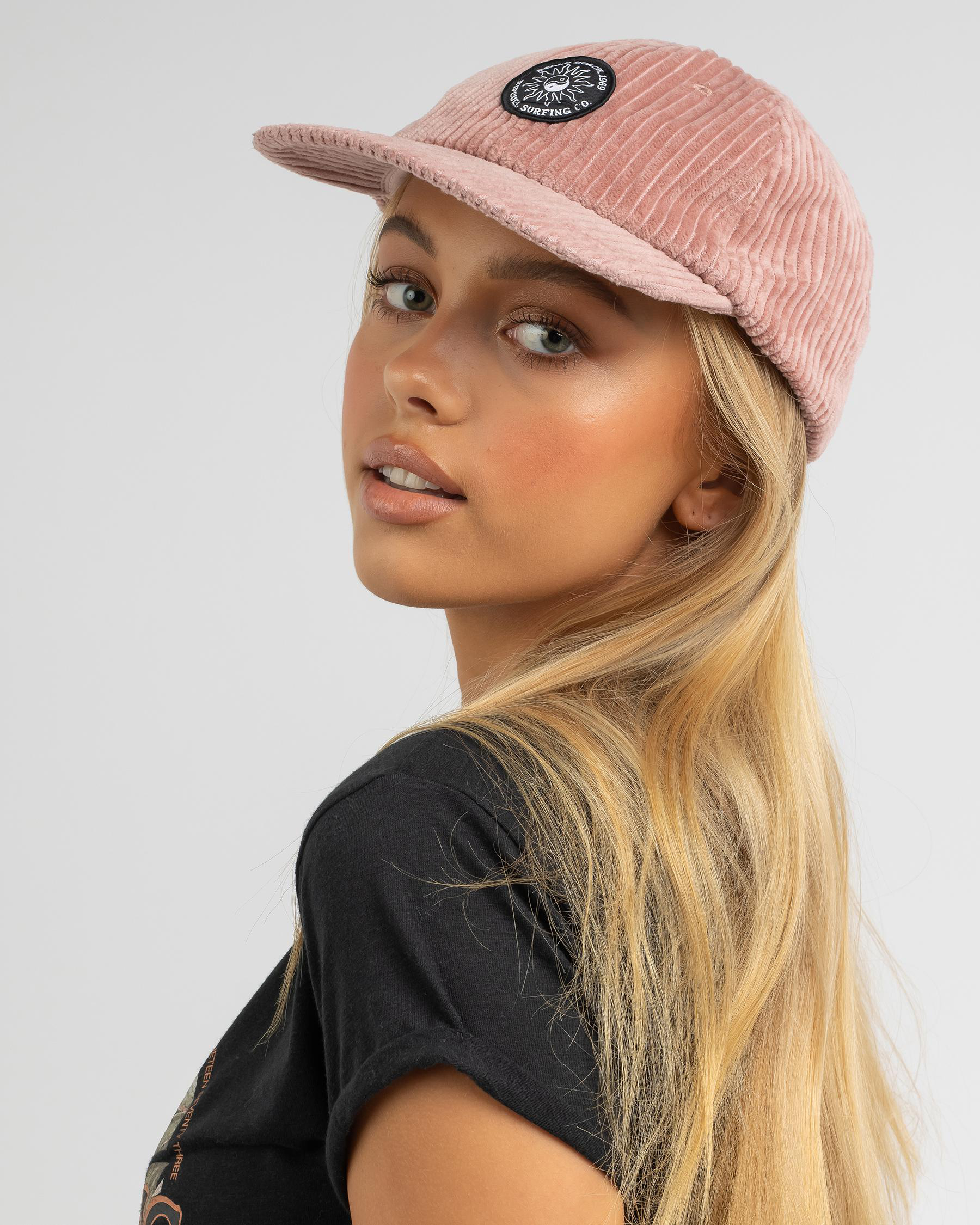 Shop Rip Curl Inner Bliss Cap In Dusk Pink - Fast Shipping & Easy ...