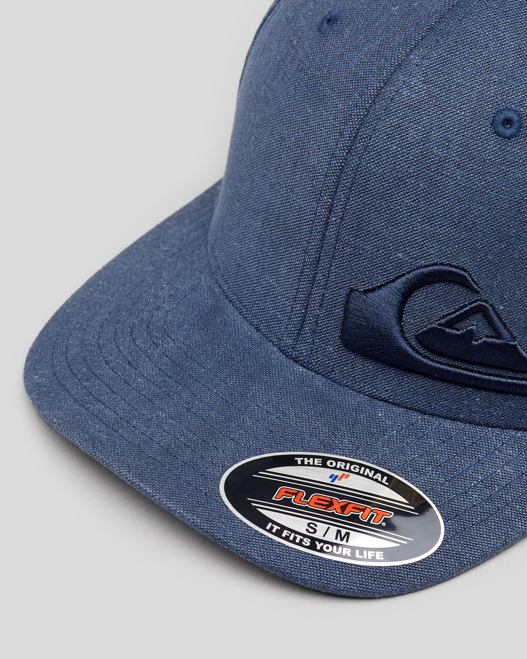 Shop Quiksilver Final Cap In Navy Blazer - Fast Shipping & Easy Returns ...