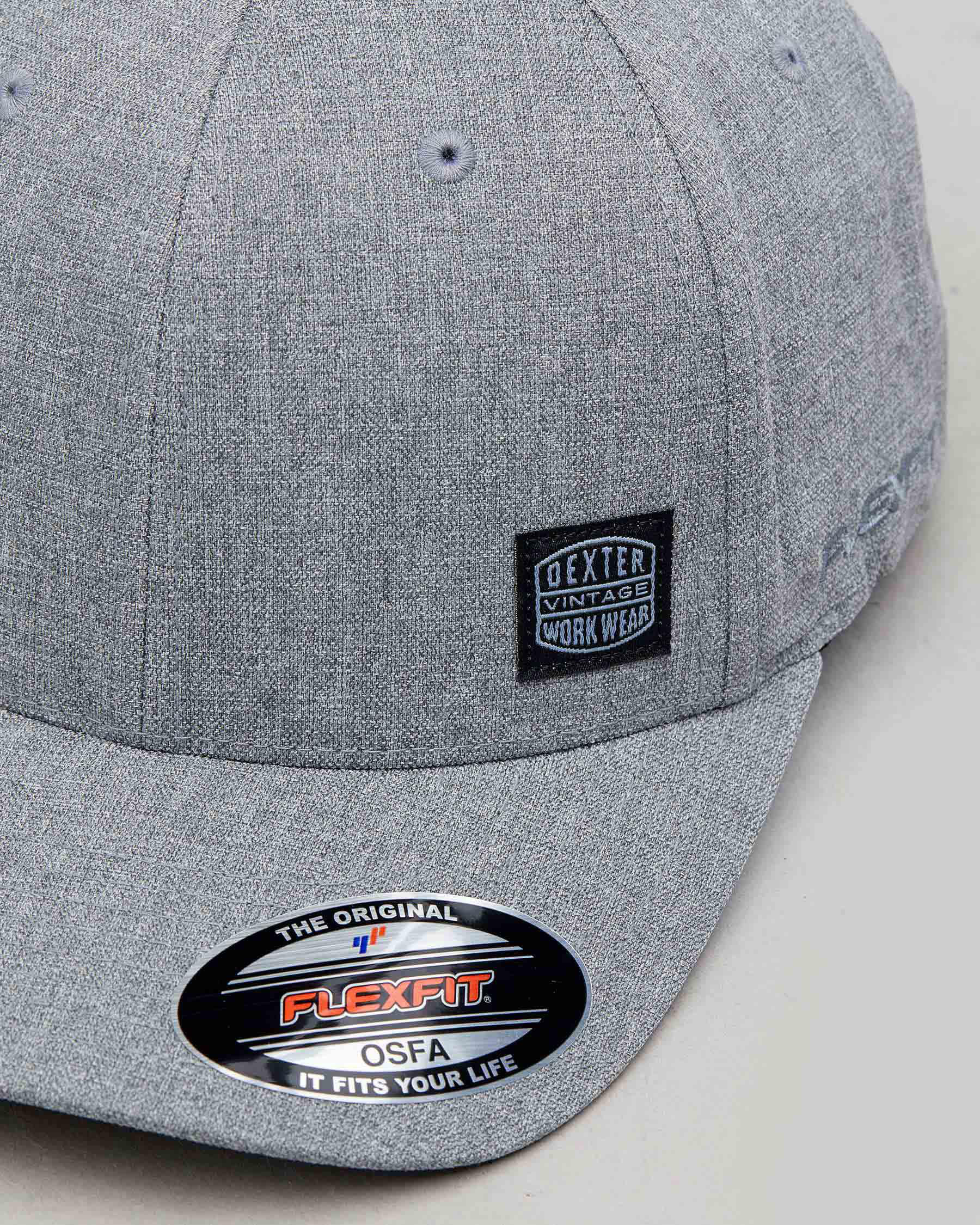 Shop Dexter Workwear Cap In Grey Heather - Fast Shipping & Easy Returns ...