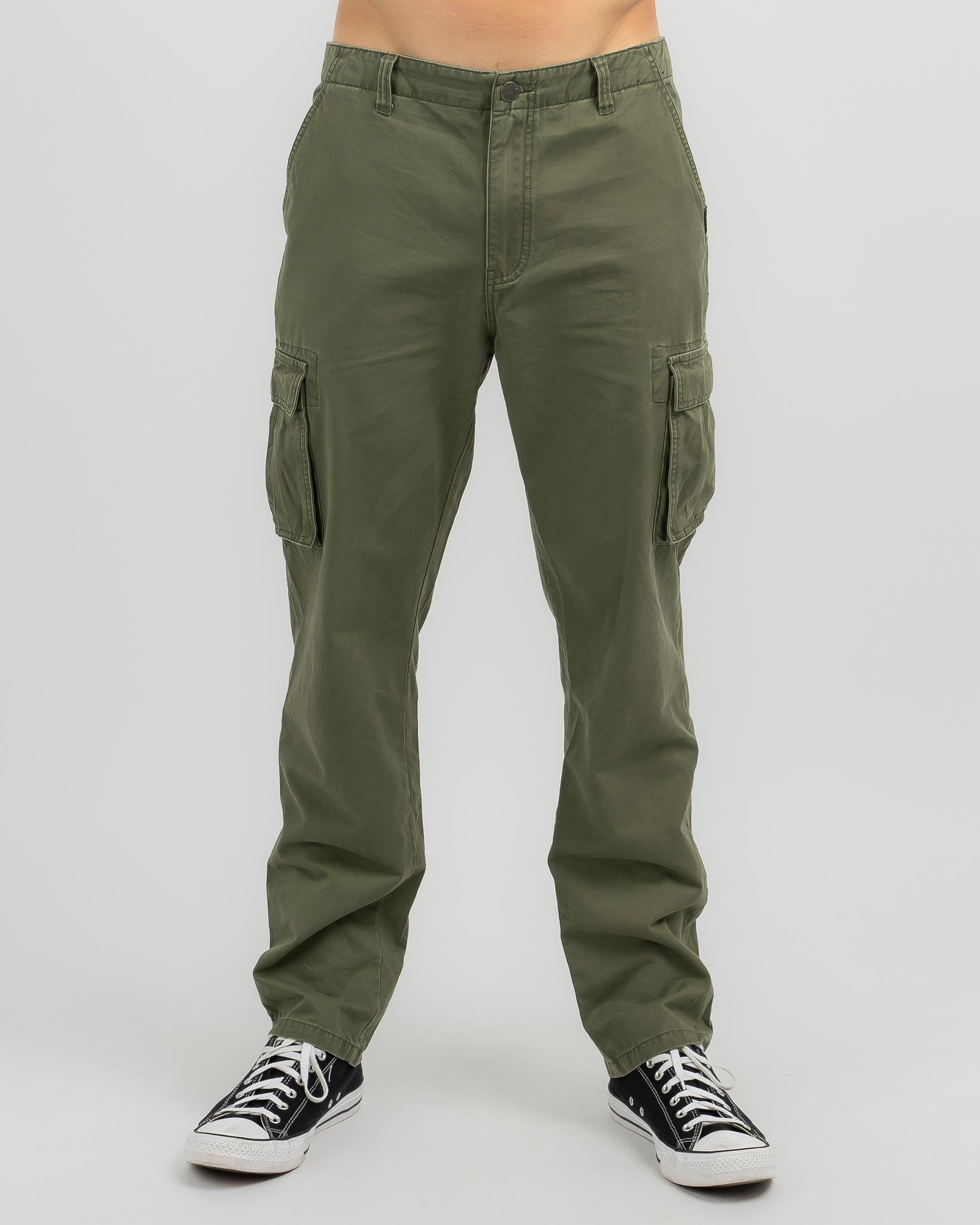 Shop Rusty Manila Cargo Pants In Army - Fast Shipping & Easy Returns ...