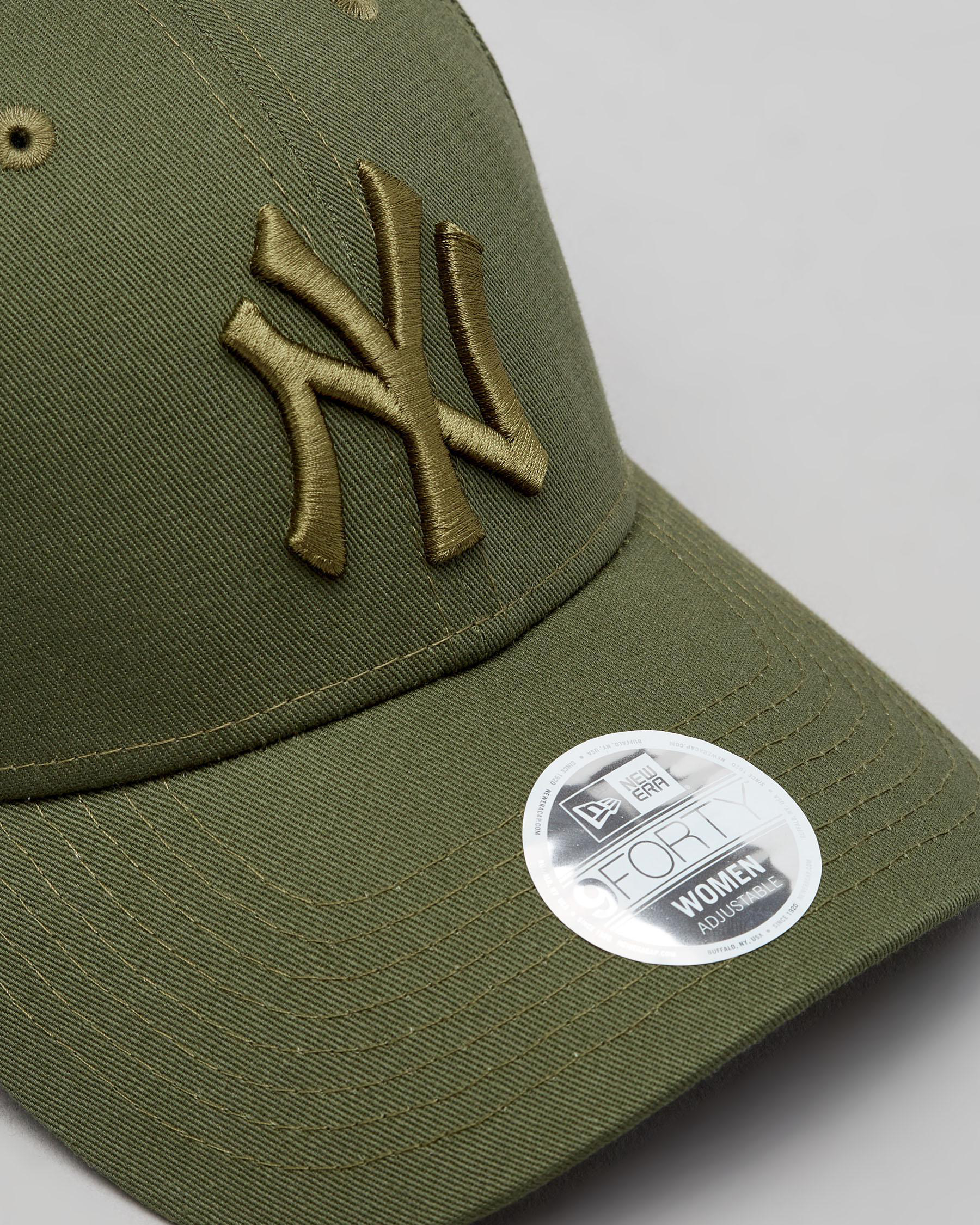 Shop New Era NY Yankees Cap In New Olive/tonal - Fast Shipping & Easy ...