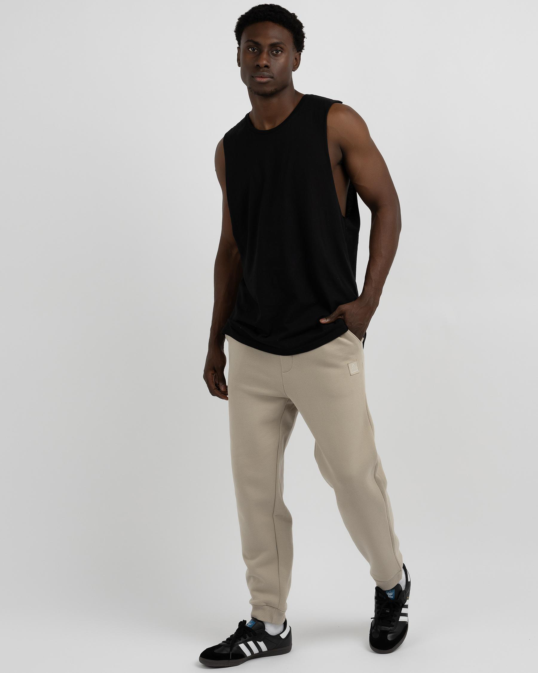 Shop Lucid Amplified Track Pants In Tan - Fast Shipping & Easy Returns ...