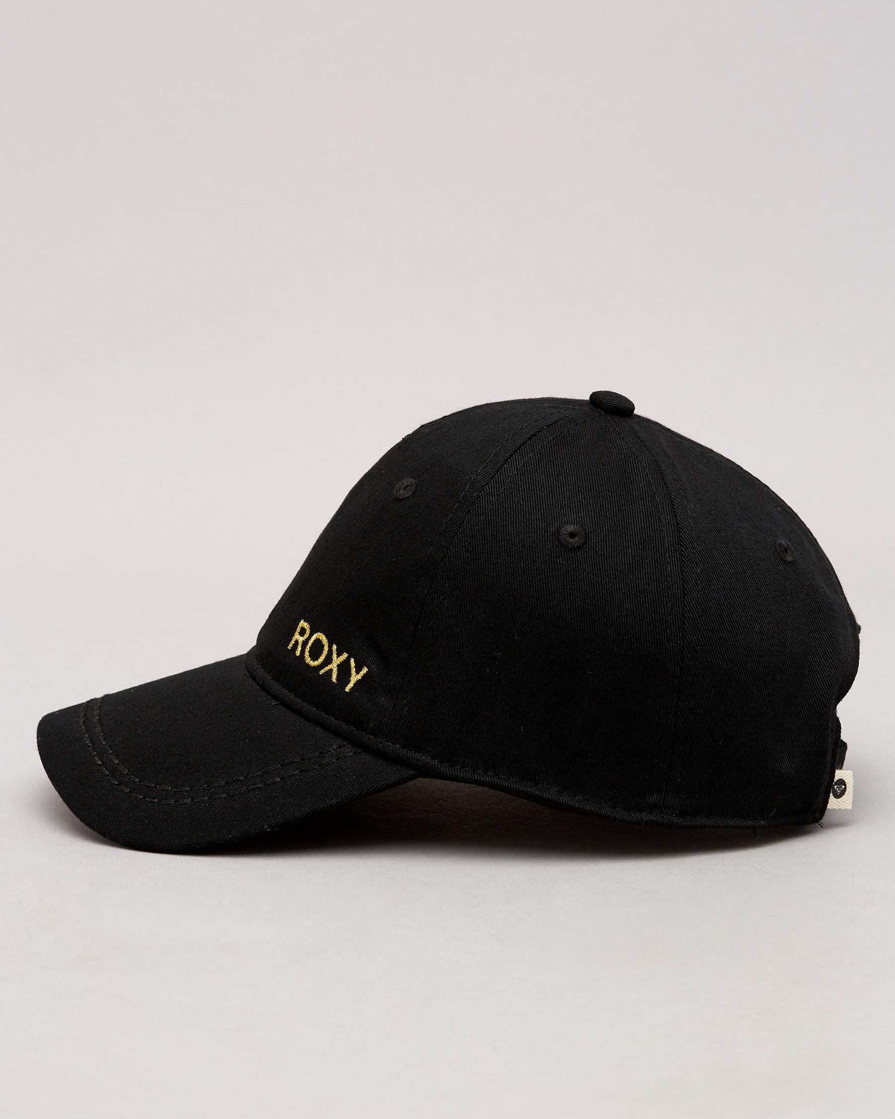 Shop Roxy Blancas Cap In Black - Fast Shipping & Easy Returns - City ...