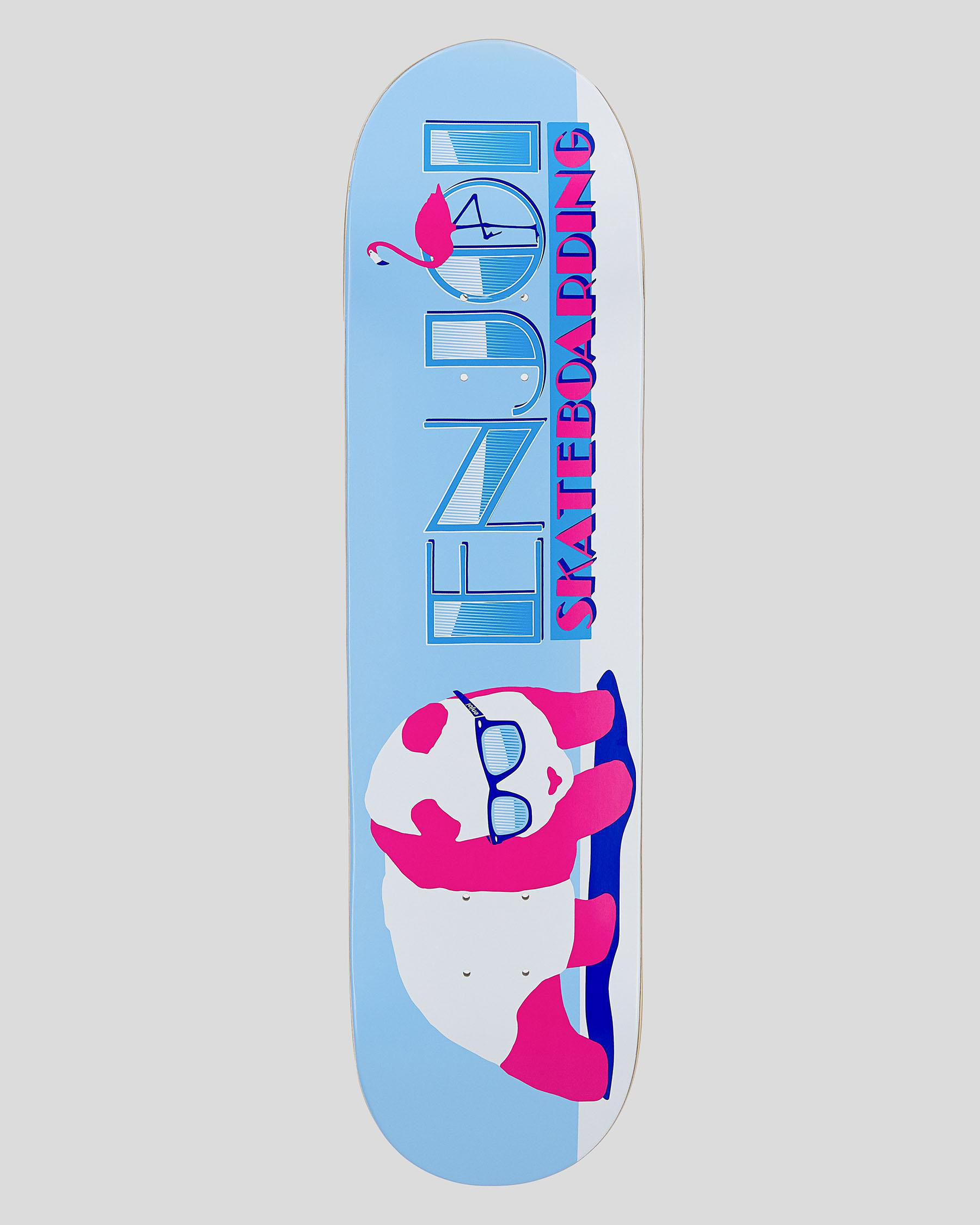 Shop Enjoi Panda Vice 8.0" Skateboard Deck In Blue - Fast Shipping ...
