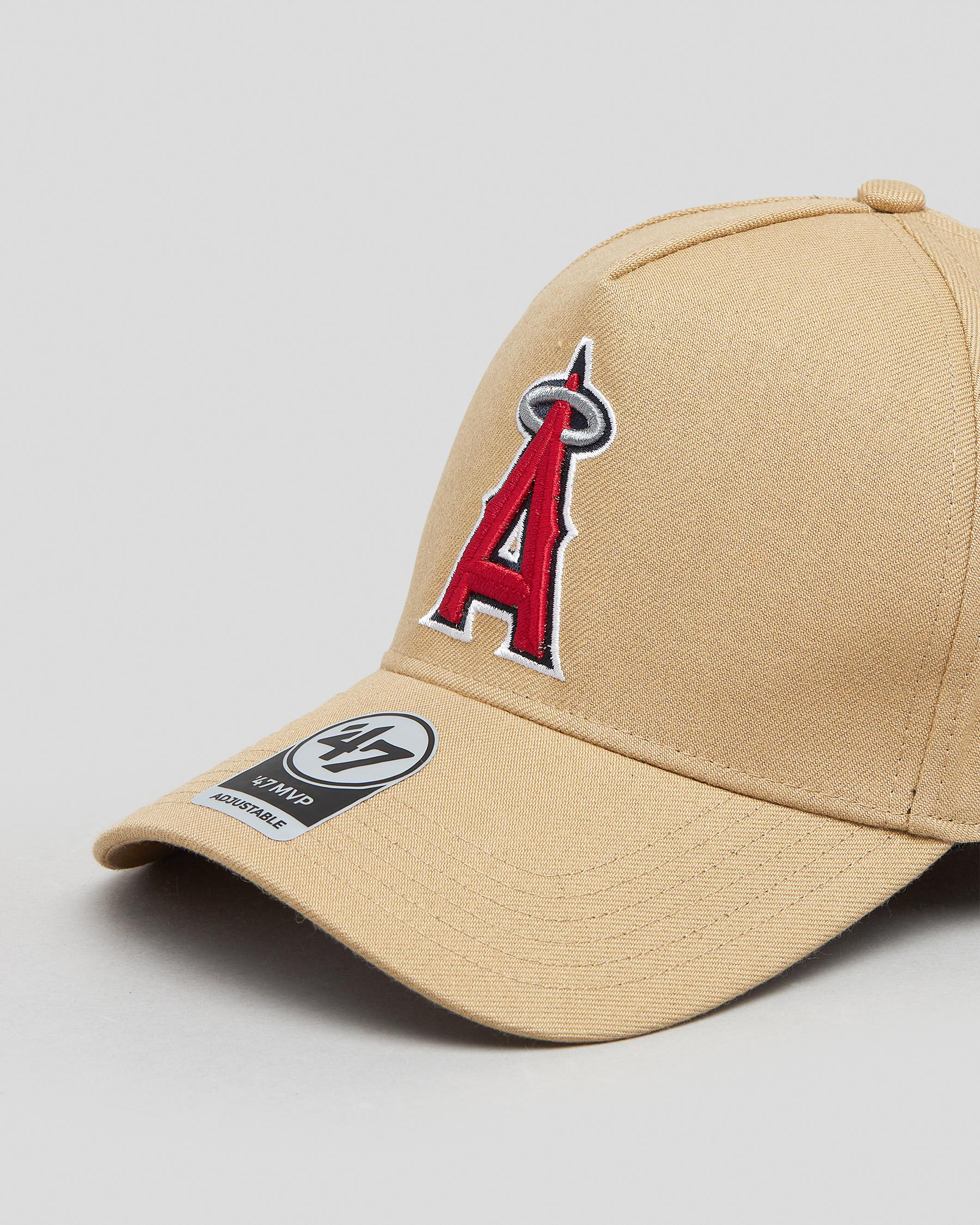 Shop Forty Seven Los Angeles Angels Replica '47 MVP DT Snapback Cap In ...