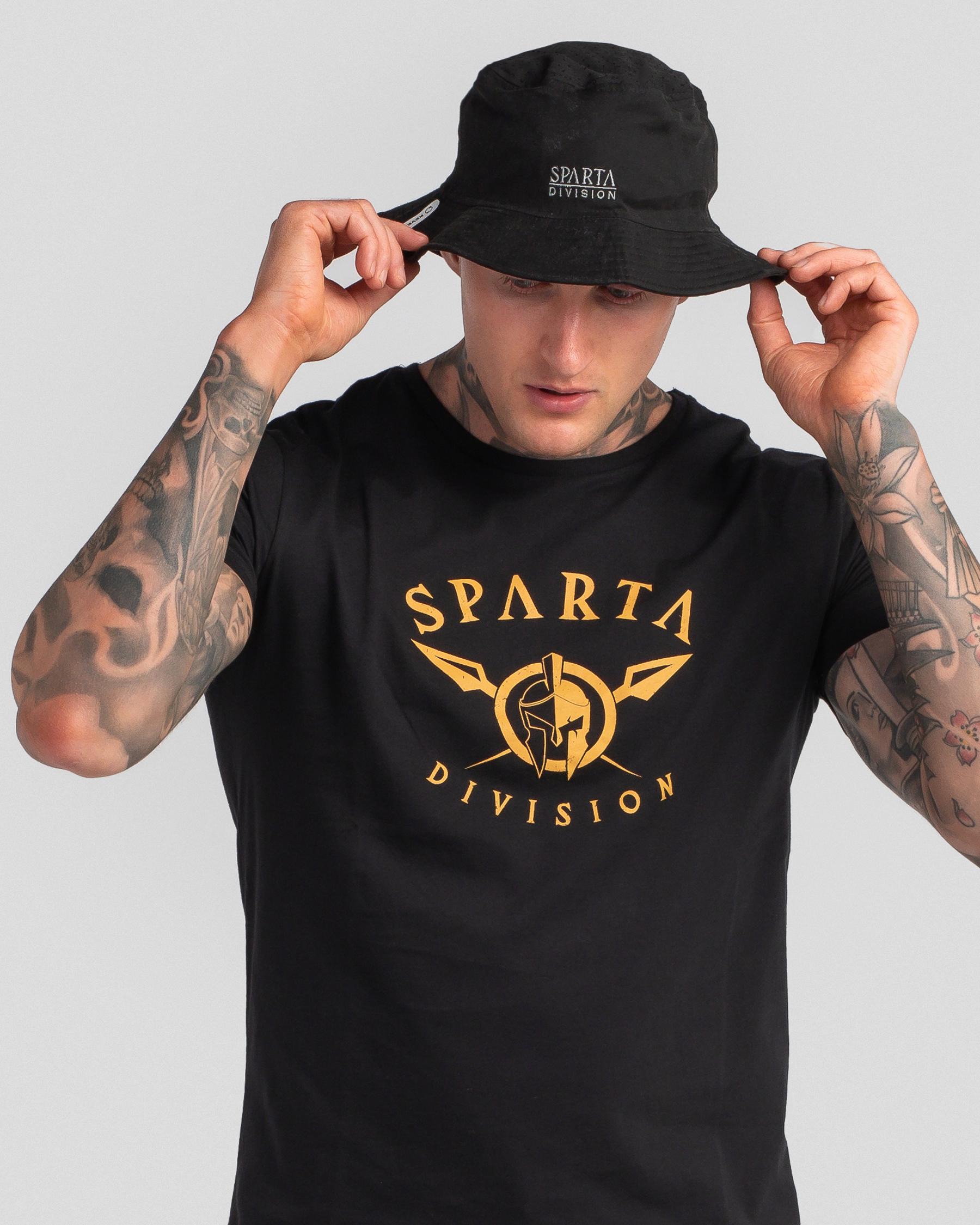 Shop Sparta Deuce Bucket Hat In Black - Fast Shipping & Easy Returns ...
