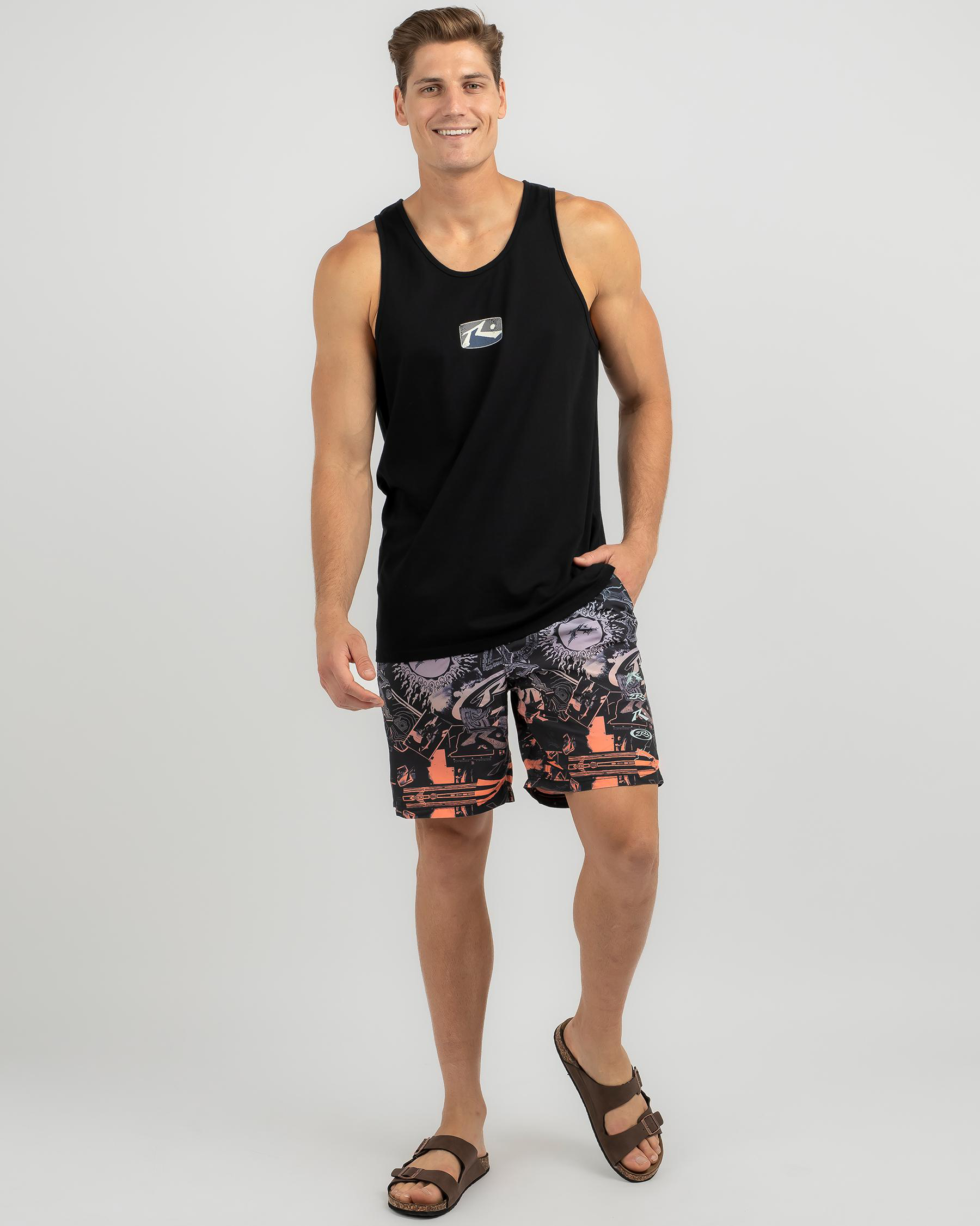 Shop Rusty Click Bait Tank In Black - Fast Shipping & Easy Returns ...