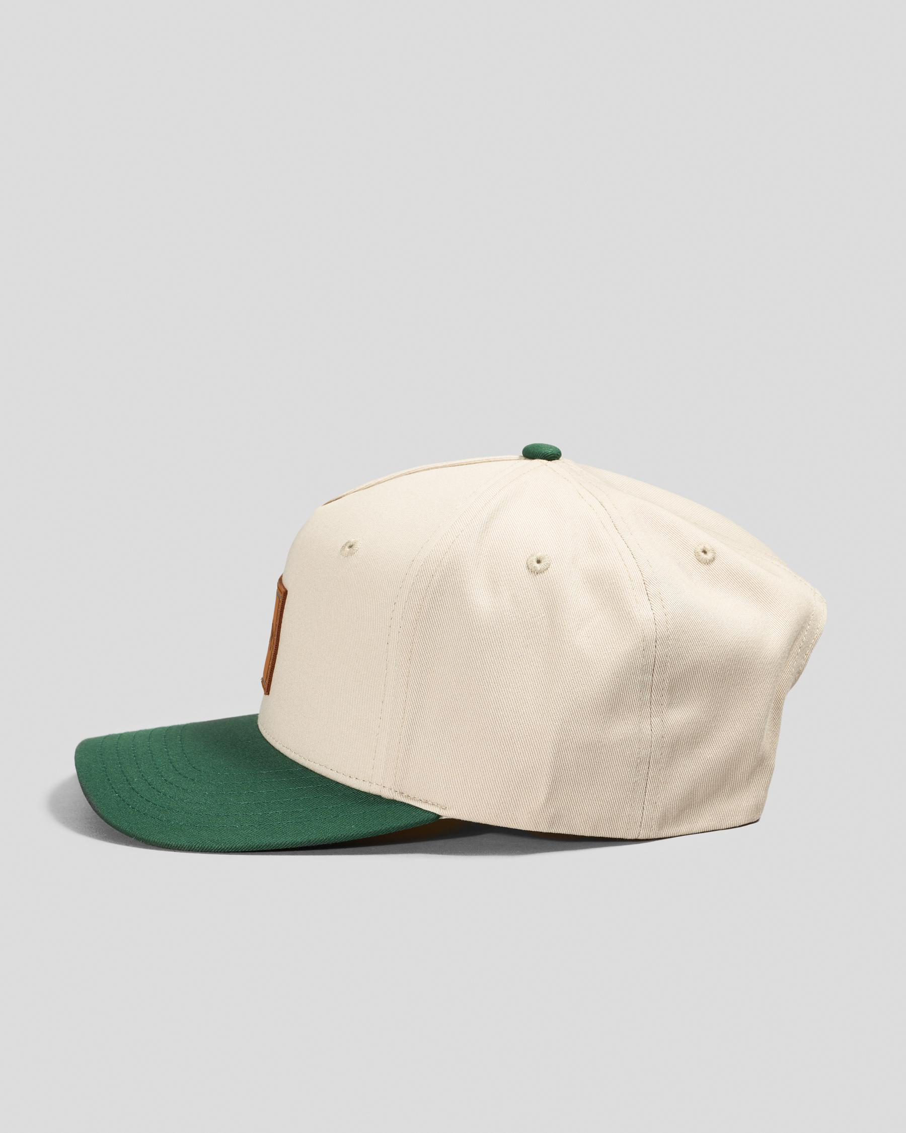 Shop Billabong Stacked Snapback Cap In Oyster - Fast Shipping & Easy ...