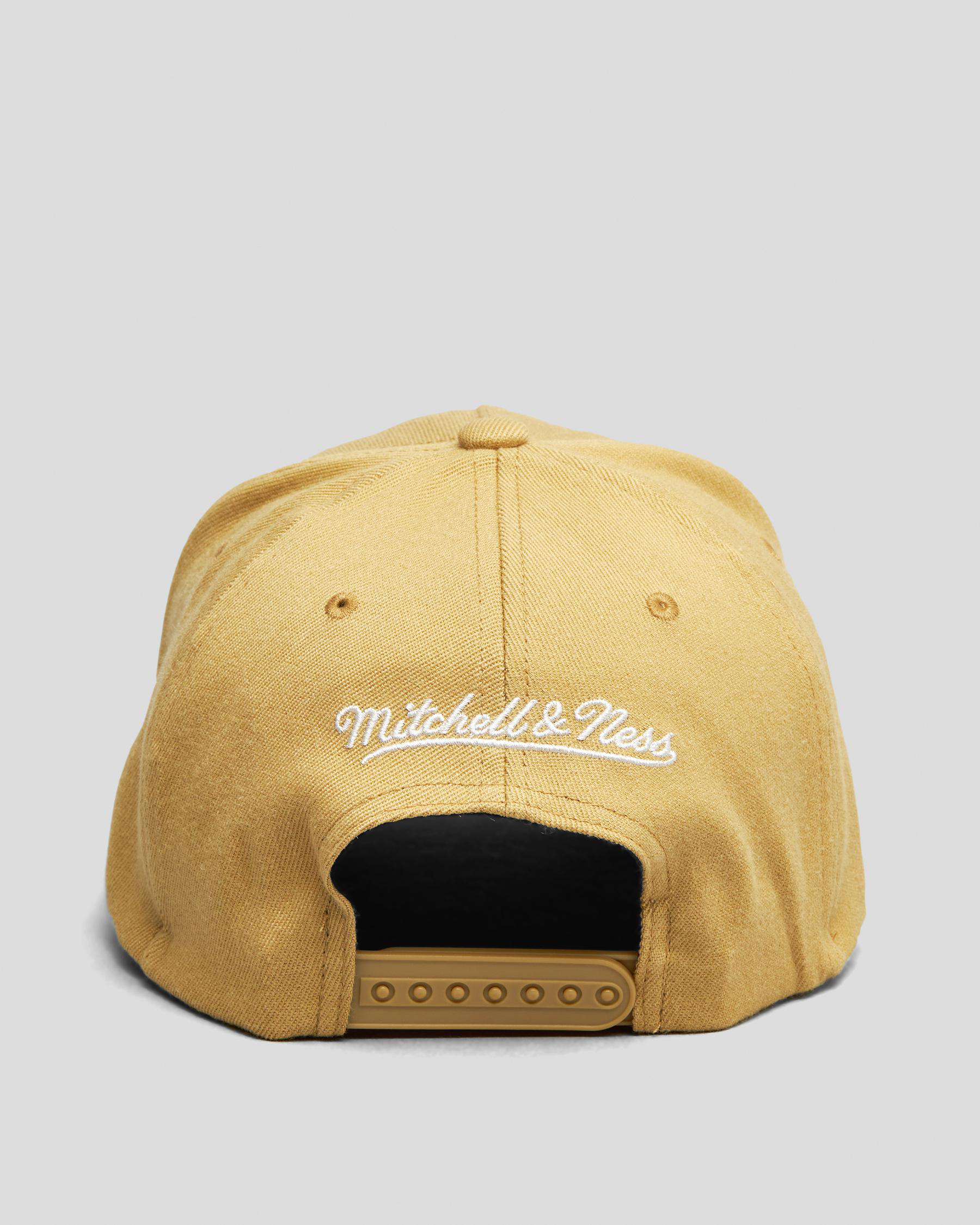 Shop Mitchell & Ness Chicago Bulls Cap In Tan - Fast Shipping & Easy ...