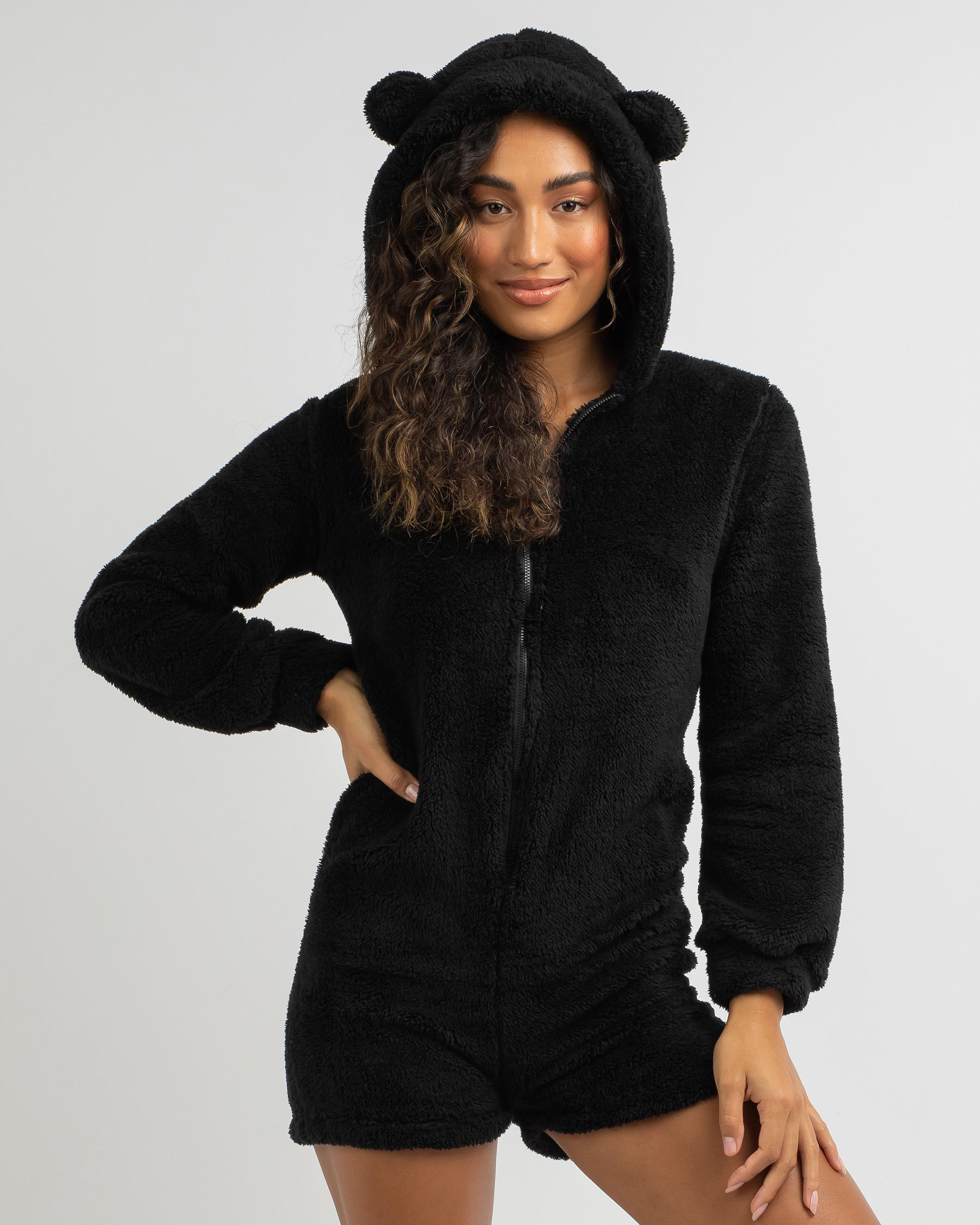 Shop Mooloola Little Moments Onesie In Black - Fast Shipping & Easy ...