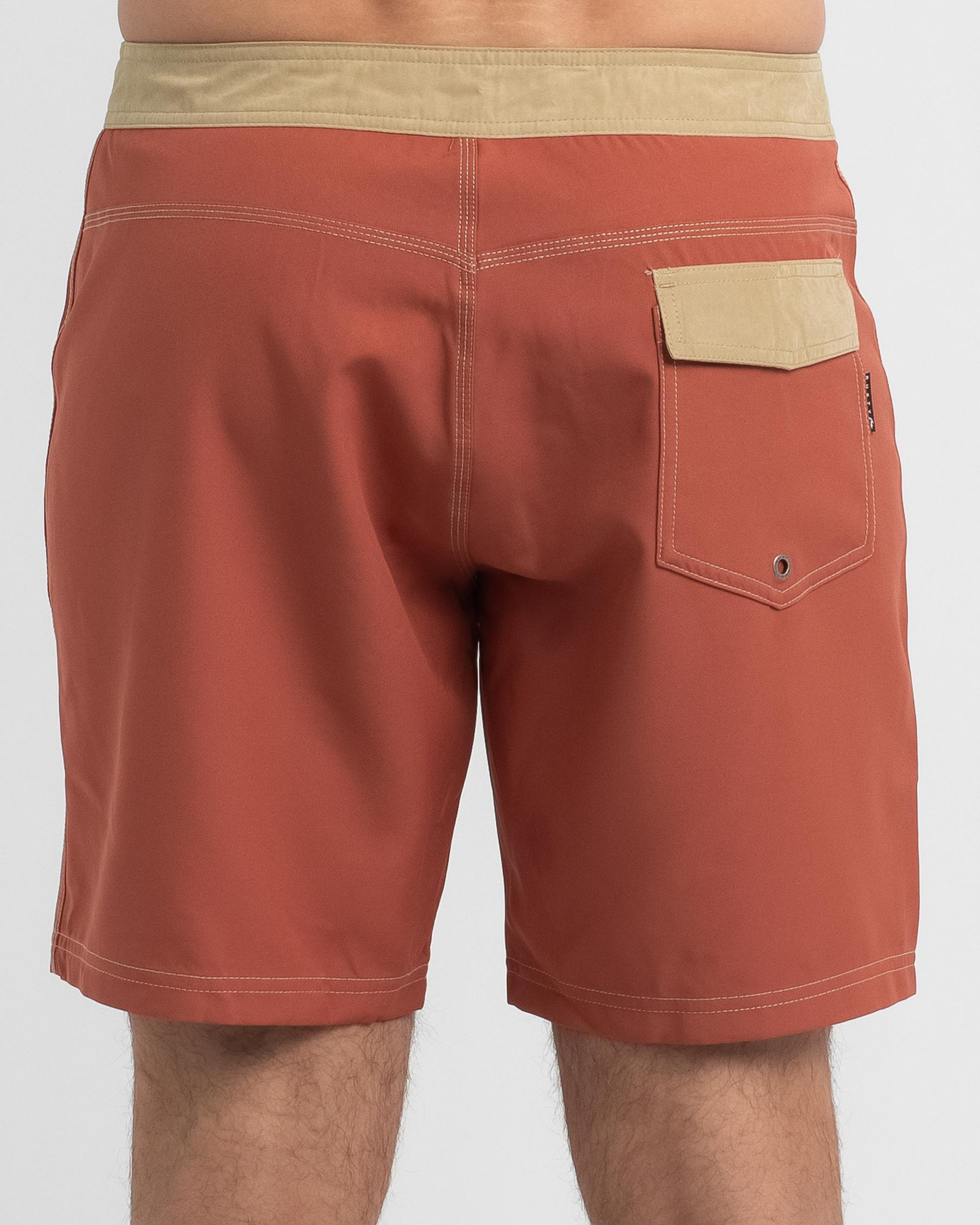 Shop Rusty Dynamite Board Shorts In Bombay Brown - Fast Shipping & Easy ...