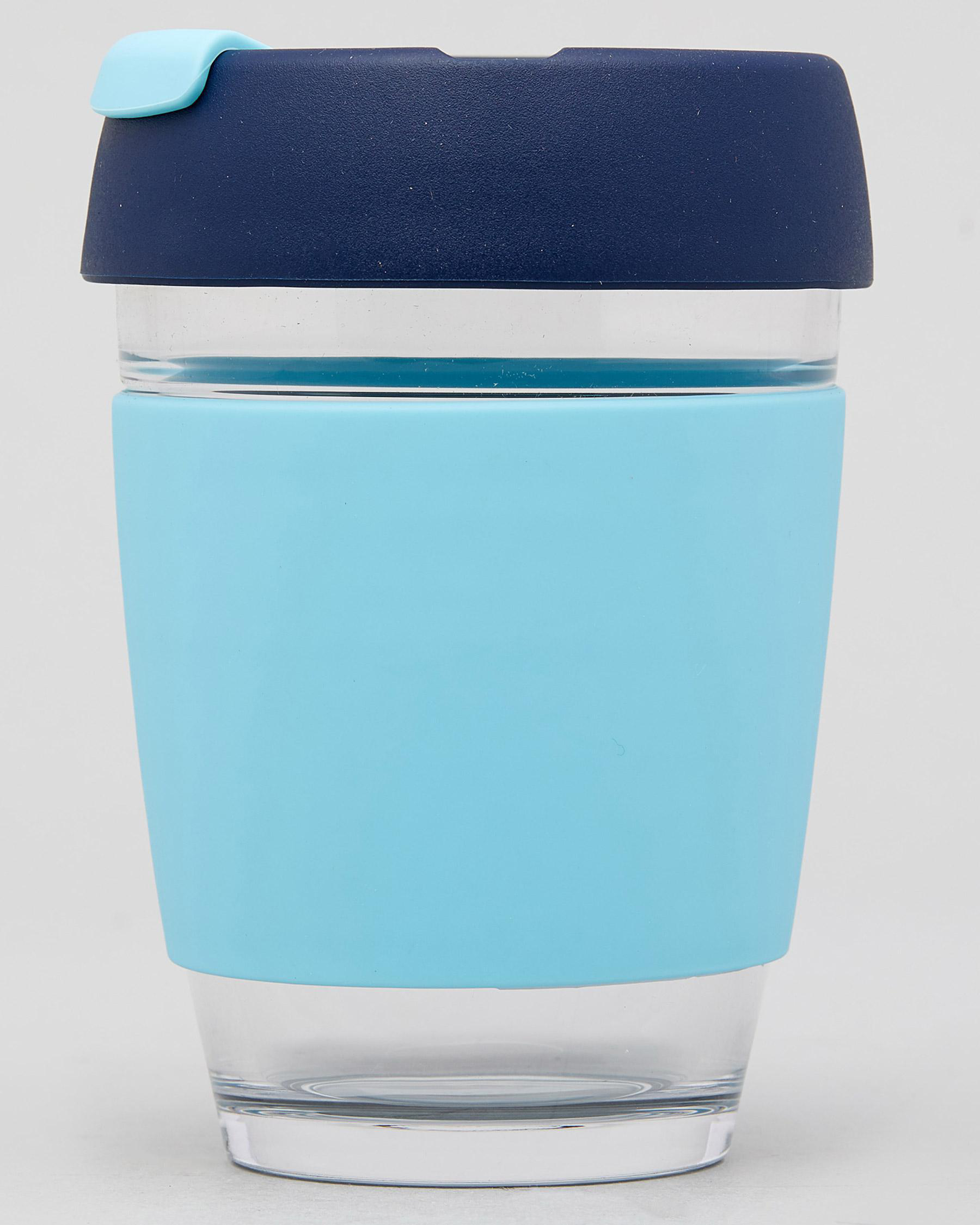 Get It Now Eco Keep Glass Cup In Aqua - Fast Shipping & Easy Returns ...