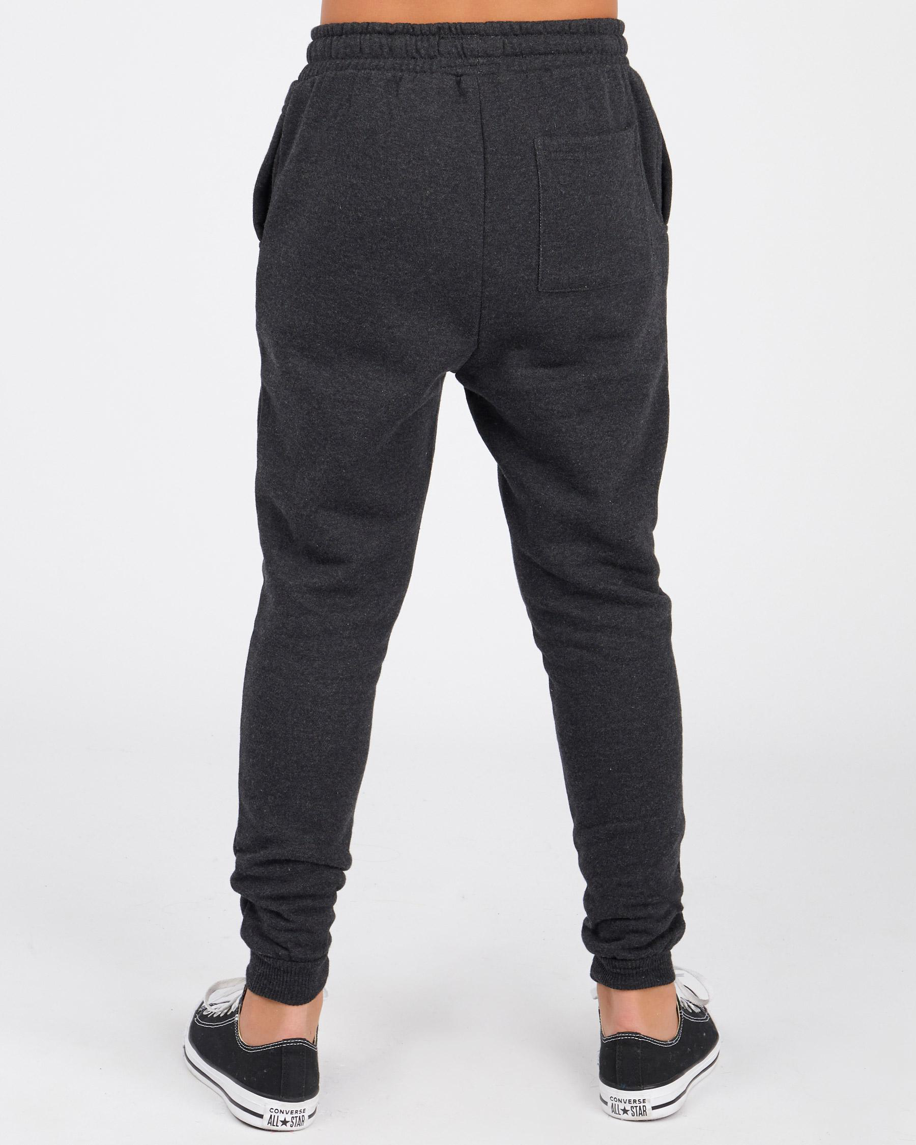 Shop Jacks Boys' Breakout Track Pants In Charcoal Marle - Fast Shipping ...