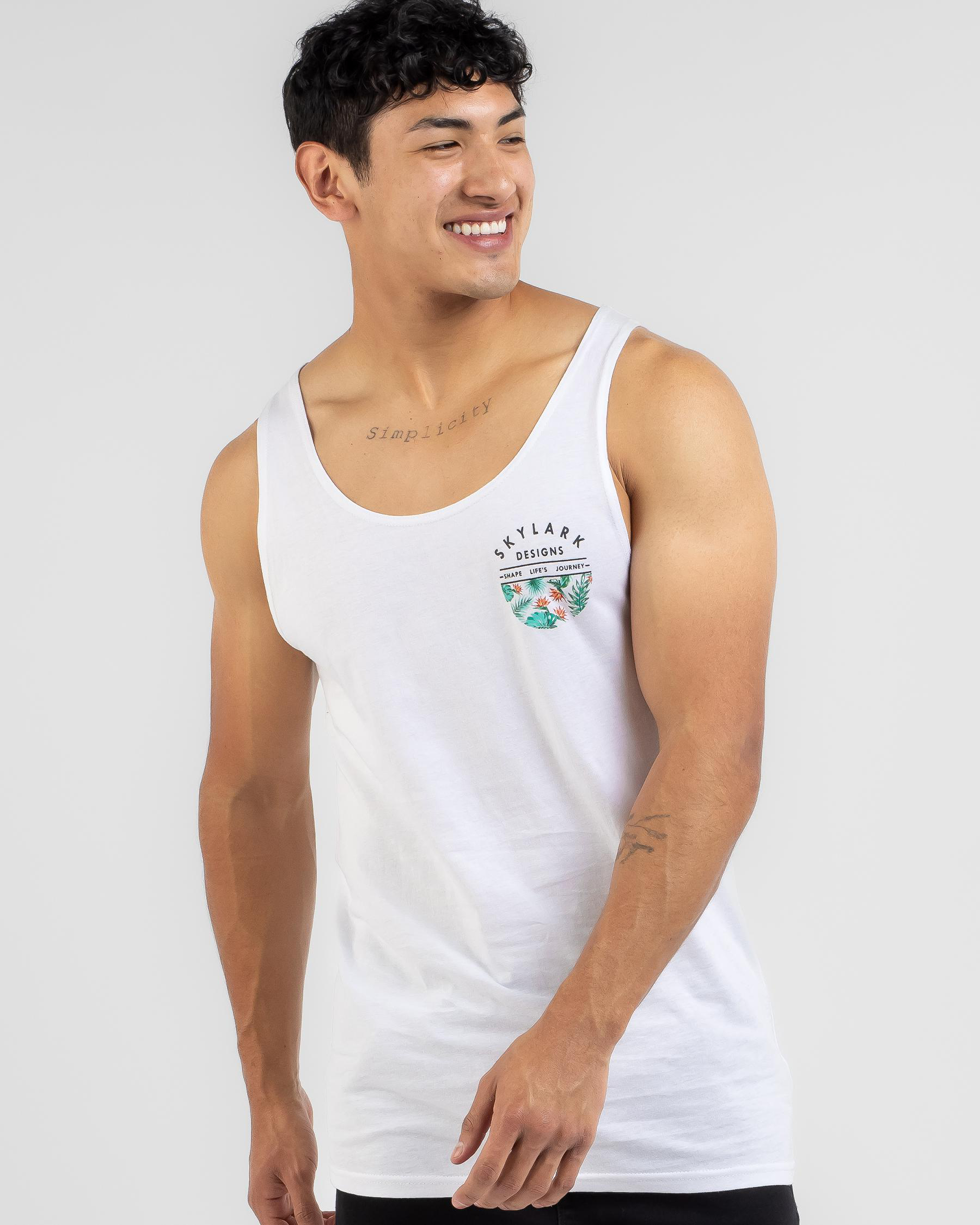 Shop Skylark Ocean Vibe Singlet In White - Fast Shipping & Easy Returns - City Beach Australia