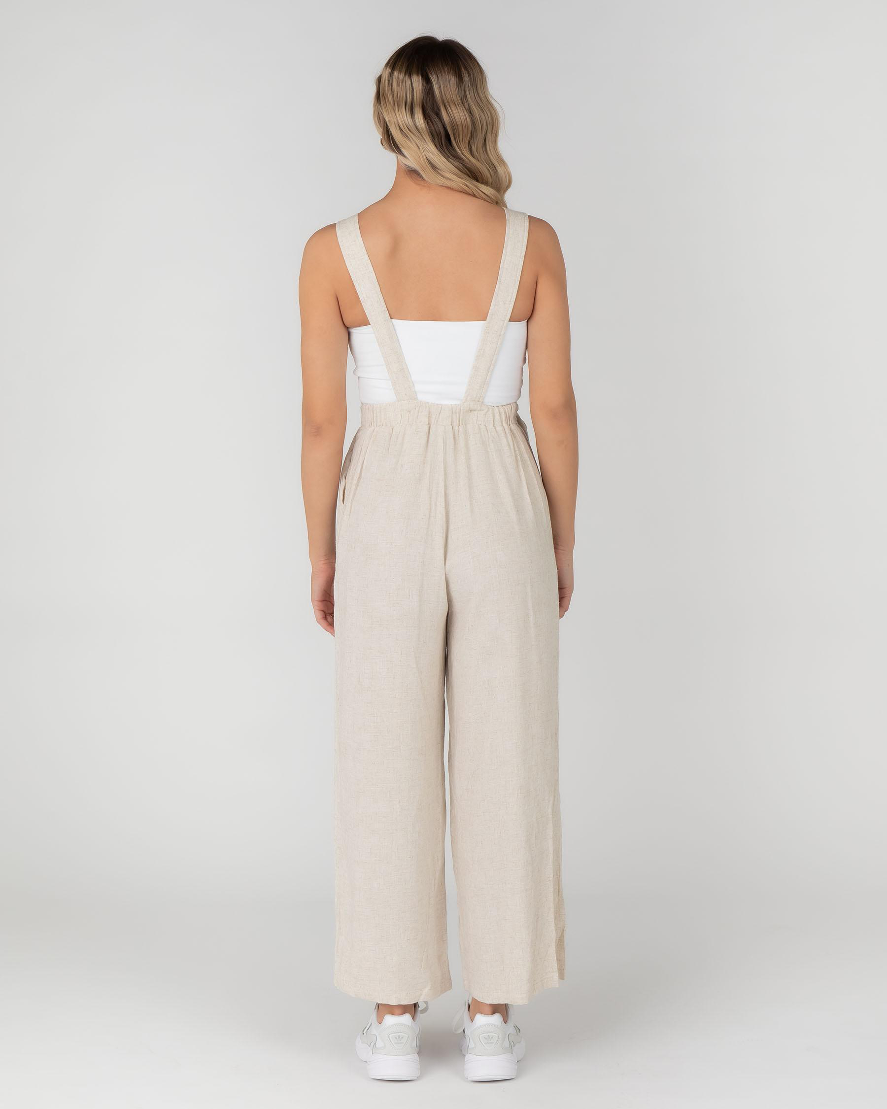 Shop Mooloola Maldives Overalls In Natural Sp - Fast Shipping & Easy ...