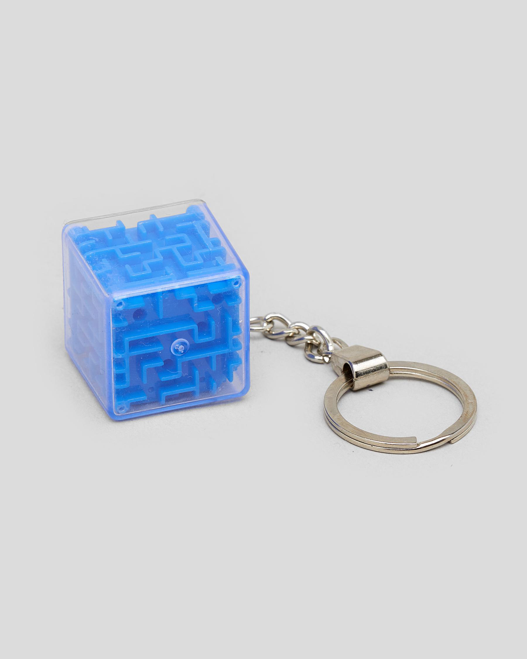 Shop Karyn In LA Maze Keyring In Blue - Fast Shipping & Easy Returns ...