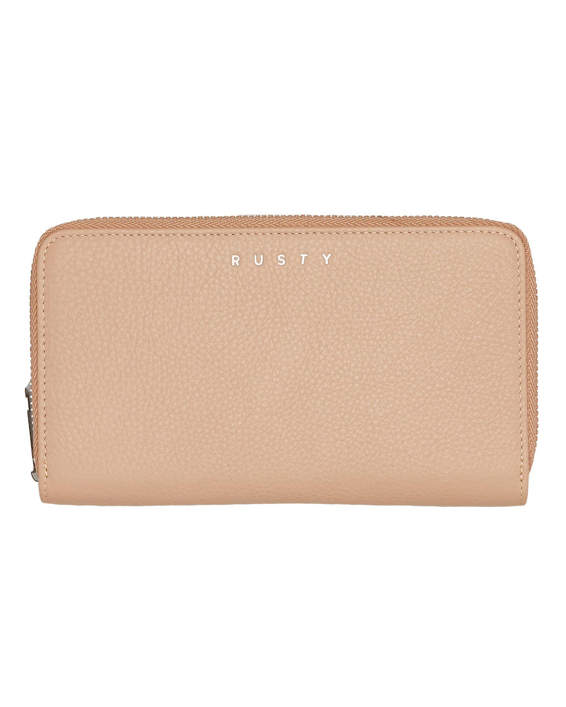 Shop Rusty Grace Leather Wallet In Latte - Fast Shipping & Easy Returns ...