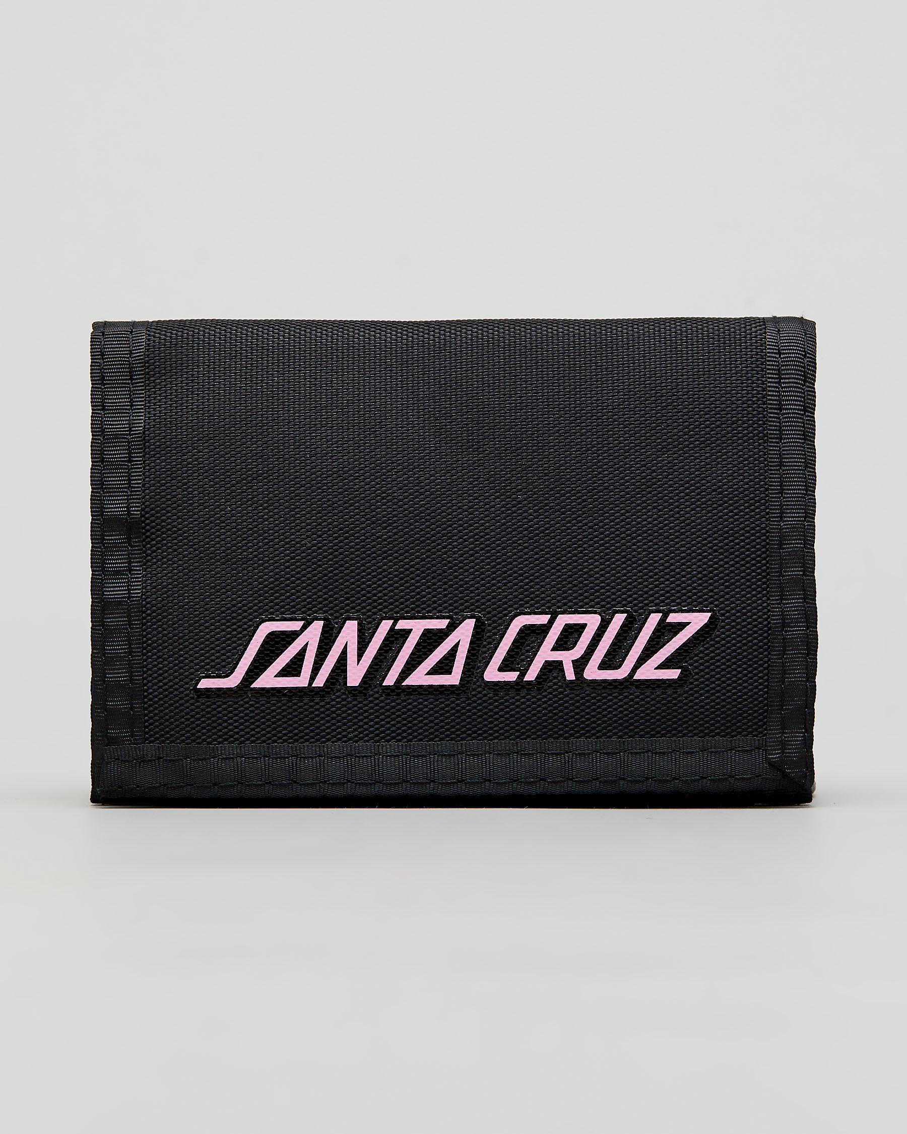 Shop Santa Cruz MFG Dot Wallet In Black - Fast Shipping & Easy Returns ...