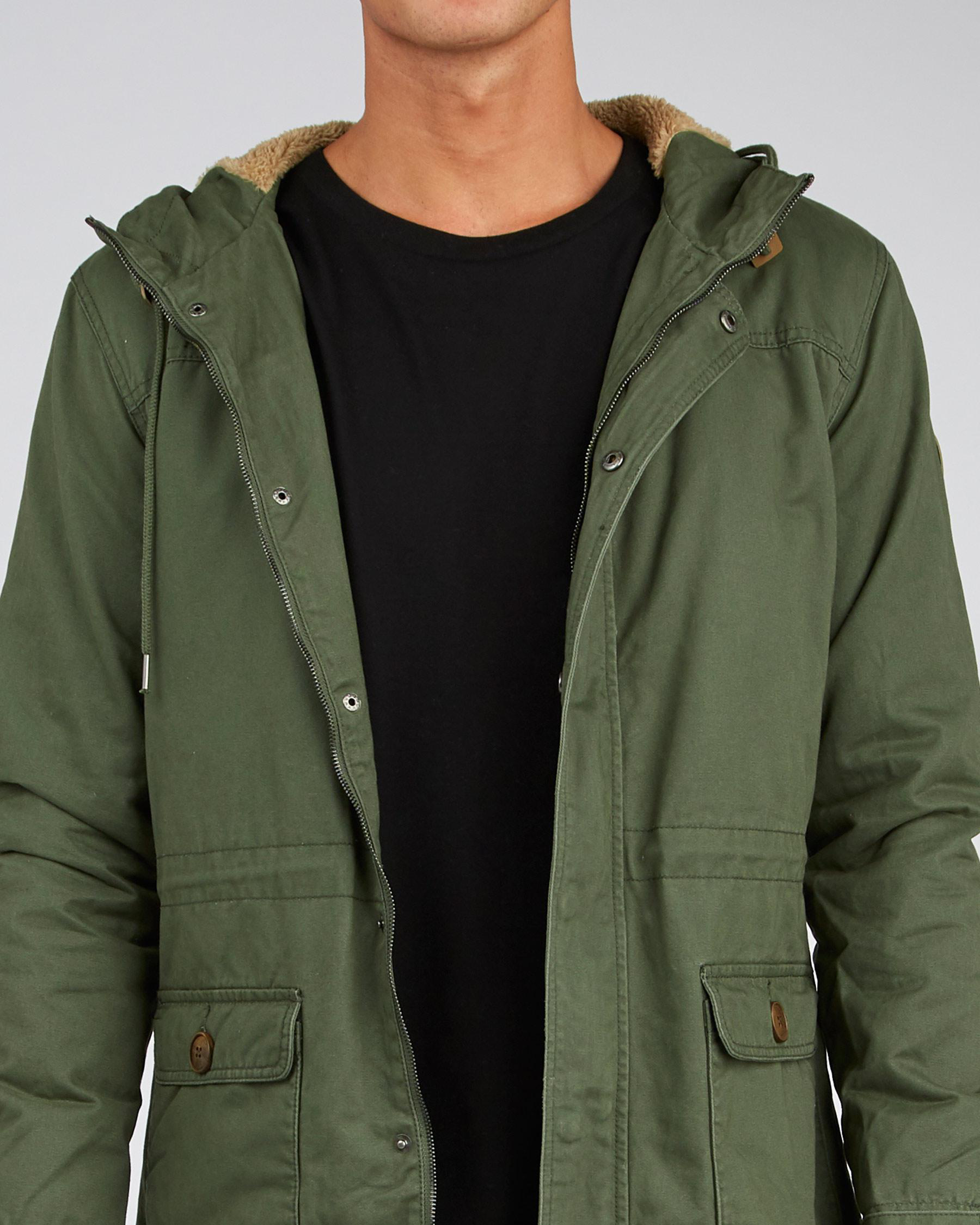 Shop Skylark Interstate Jacket In Olive - Fast Shipping & Easy Returns ...