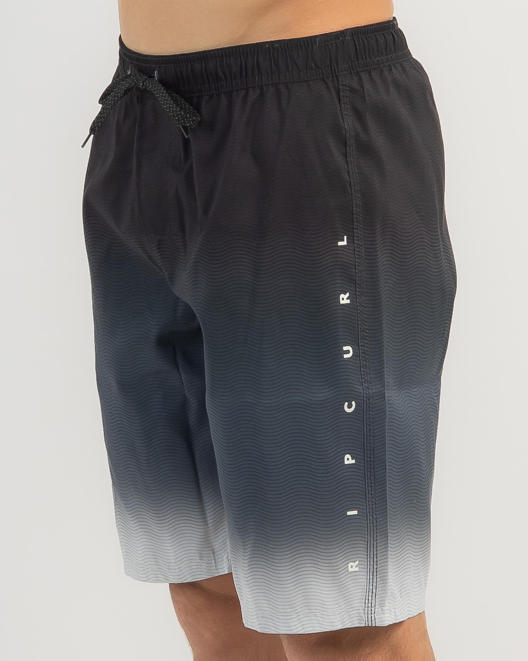 Rip Curl Shock Easy Fit Board Shorts In Black - Fast Shipping & Easy ...