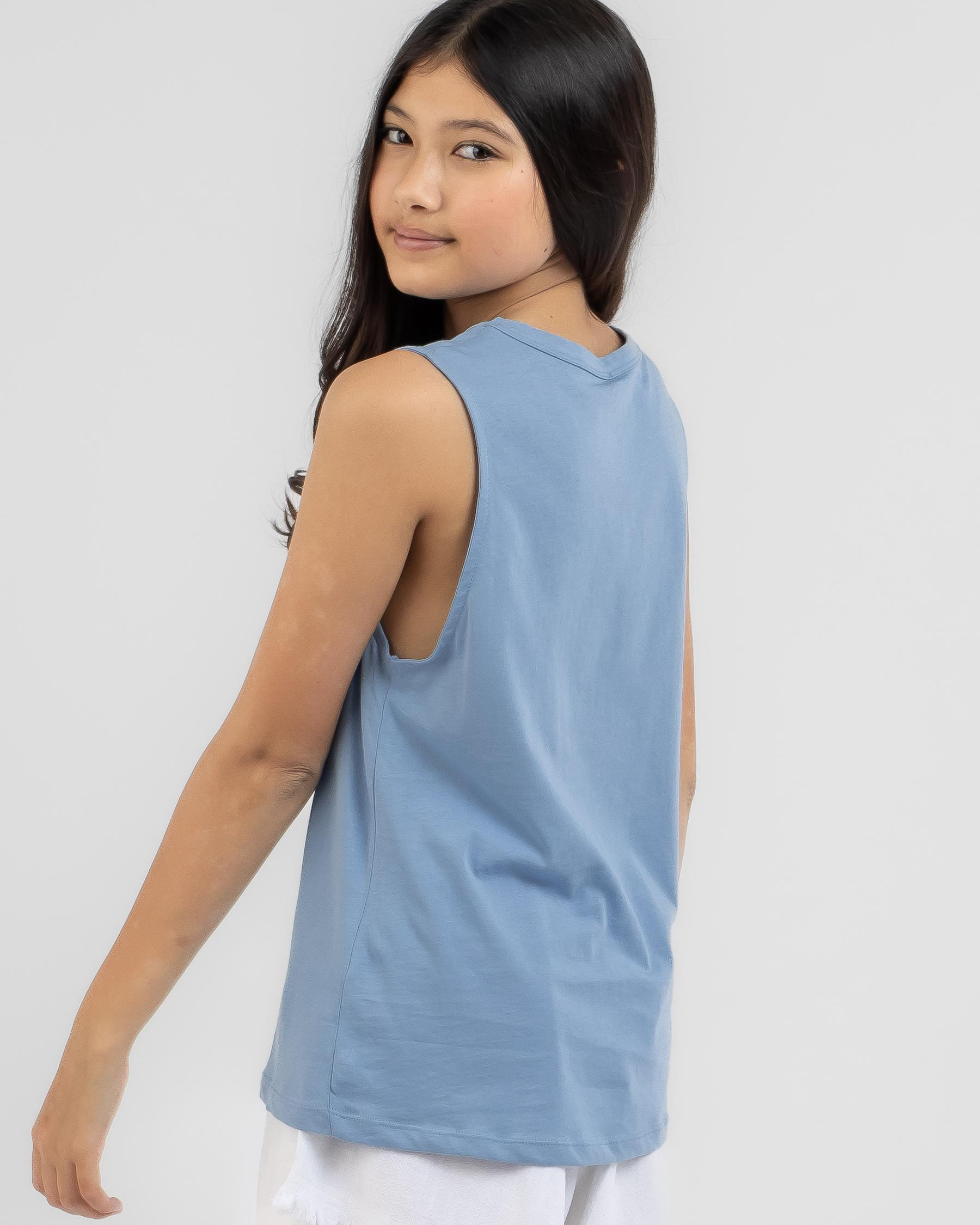 Shop Roxy Girls' Someone Else Tank Top In Allure - Fast Shipping & Easy ...