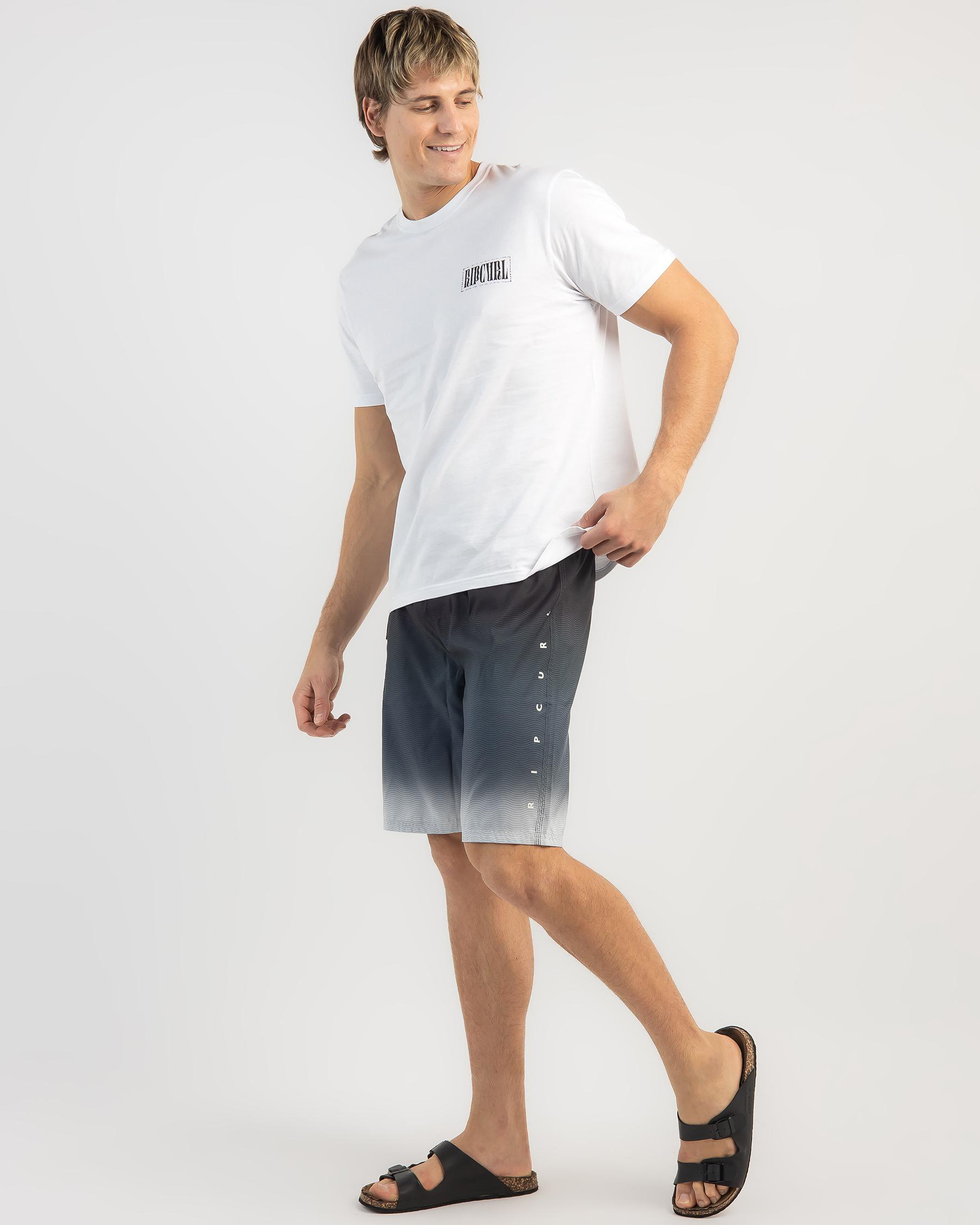 Rip Curl Shock Easy Fit Board Shorts In Black - Fast Shipping & Easy ...