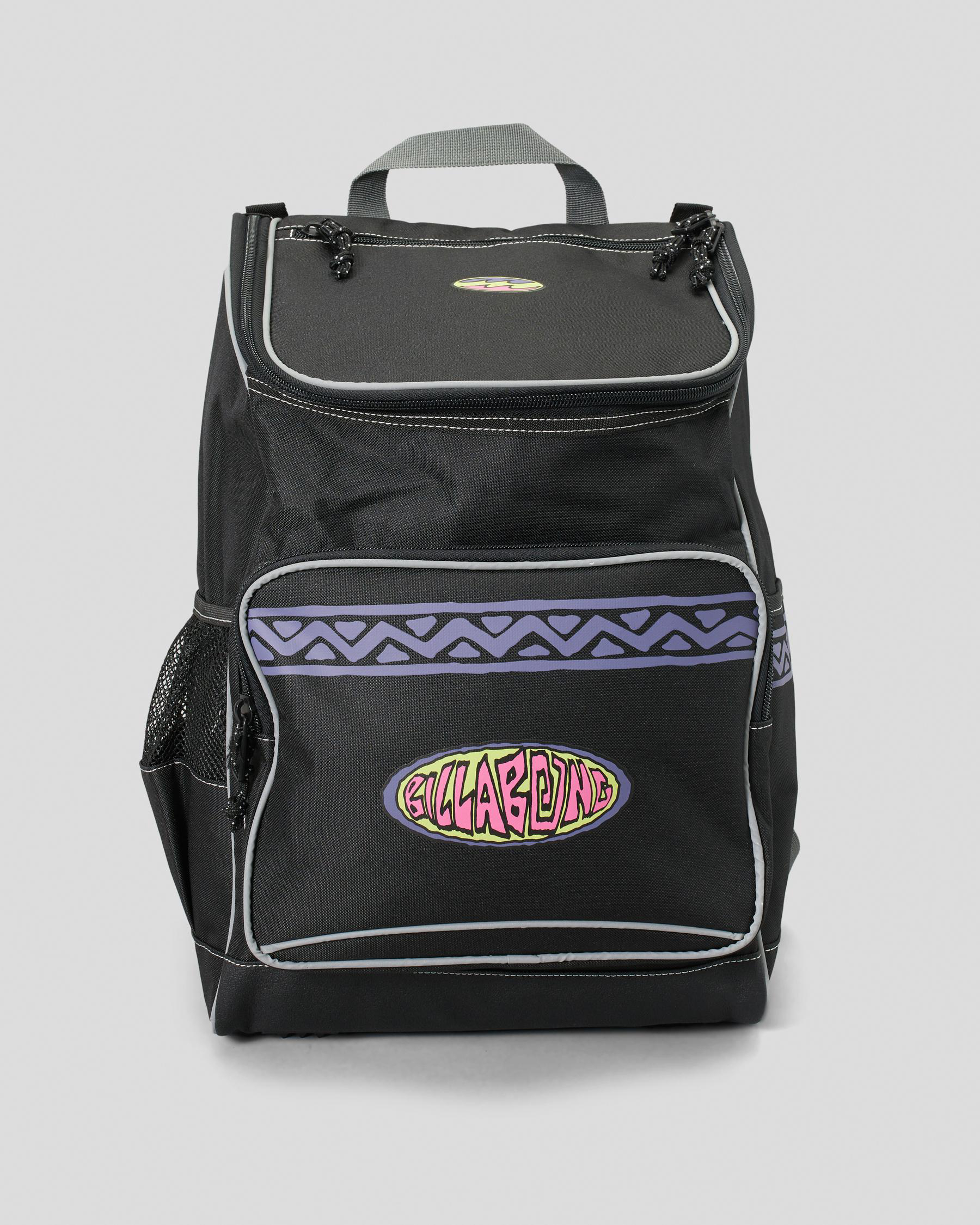 Shop Billabong Top Loader School Backpack In Black - Fast Shipping ...