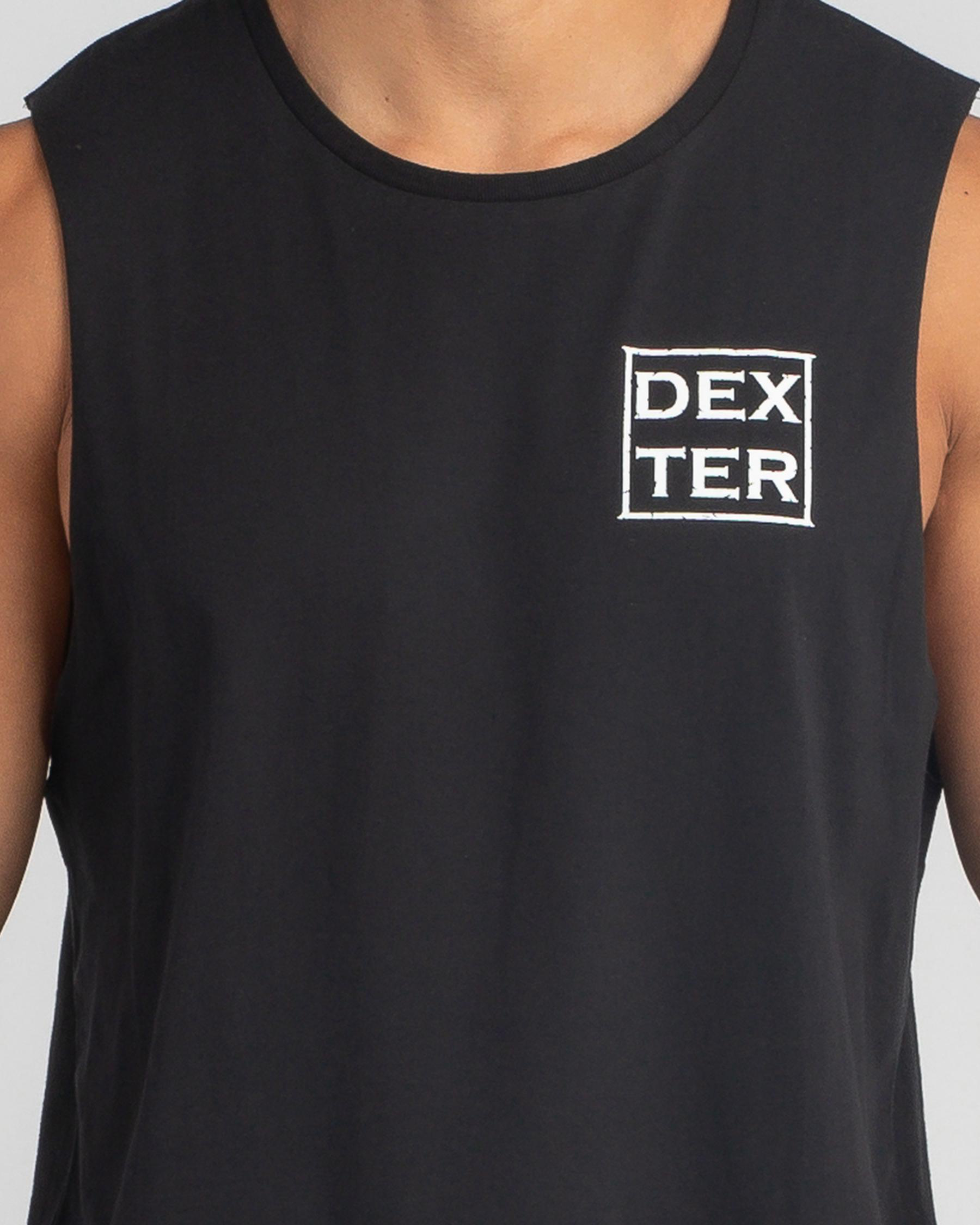 Shop Dexter Pierce Muscle Tank In Black - Fast Shipping & Easy Returns ...