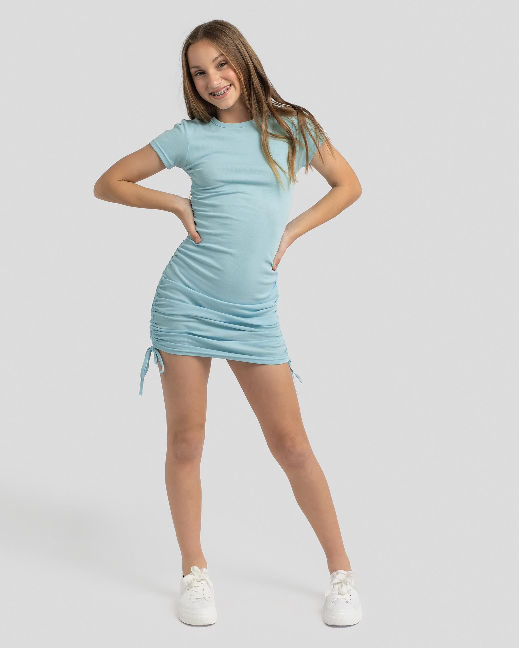 Shop Ava And Ever Girls' Reece Dress In Baby Pink - Fast Shipping ...