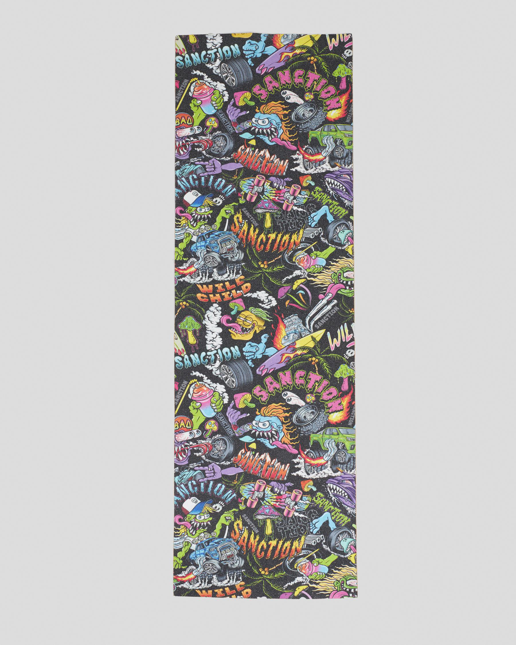 Sanction Monster Shrooms Grip Tape In Multi - FREE* Shipping & Easy ...