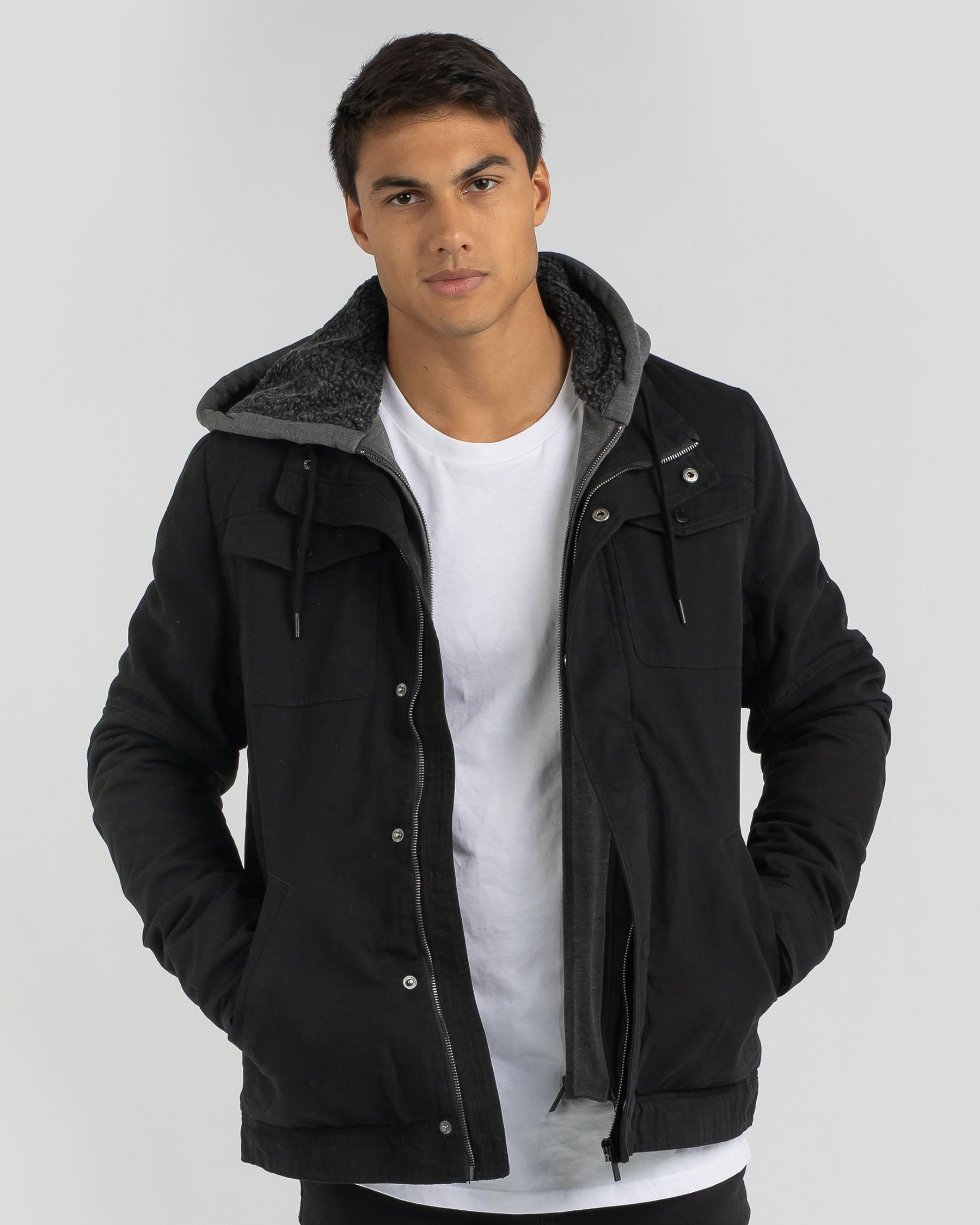 Shop Jacks Deep Jacket In Black - Fast Shipping & Easy Returns - City ...