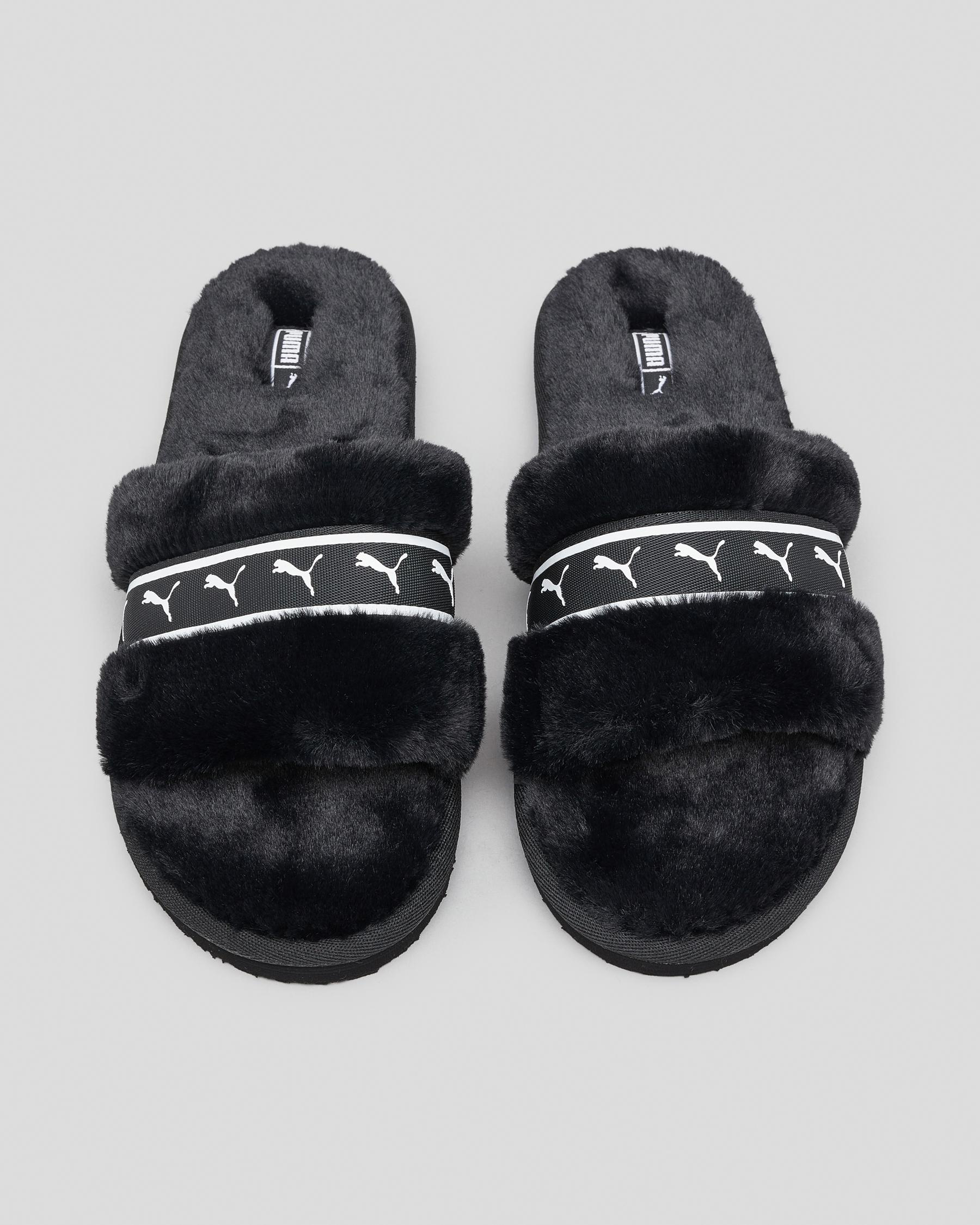Shop Puma Fluff Remix In Black - Fast Shipping & Easy Returns - City ...