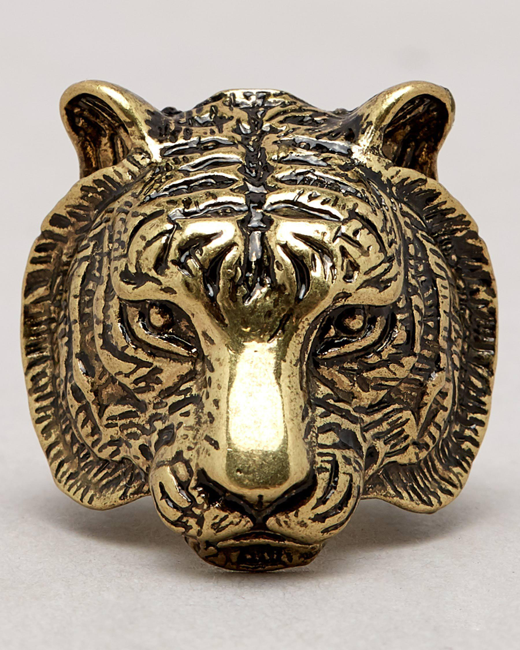 Shop REPUBLIK Tiger Ring In Gold - Fast Shipping & Easy Returns - City ...