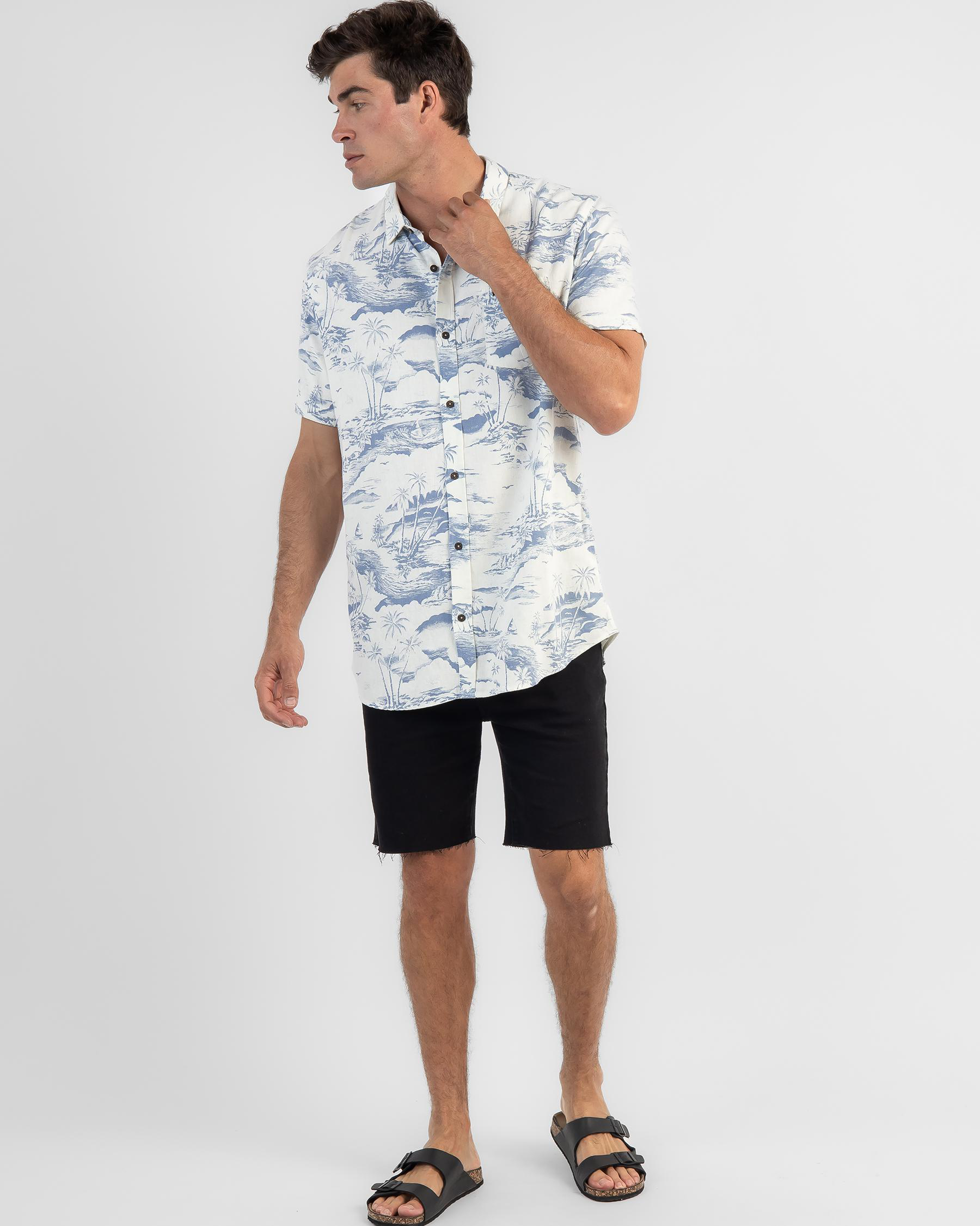 Shop Rip Curl Party Pack Shirt In Bone - Fast Shipping & Easy Returns ...