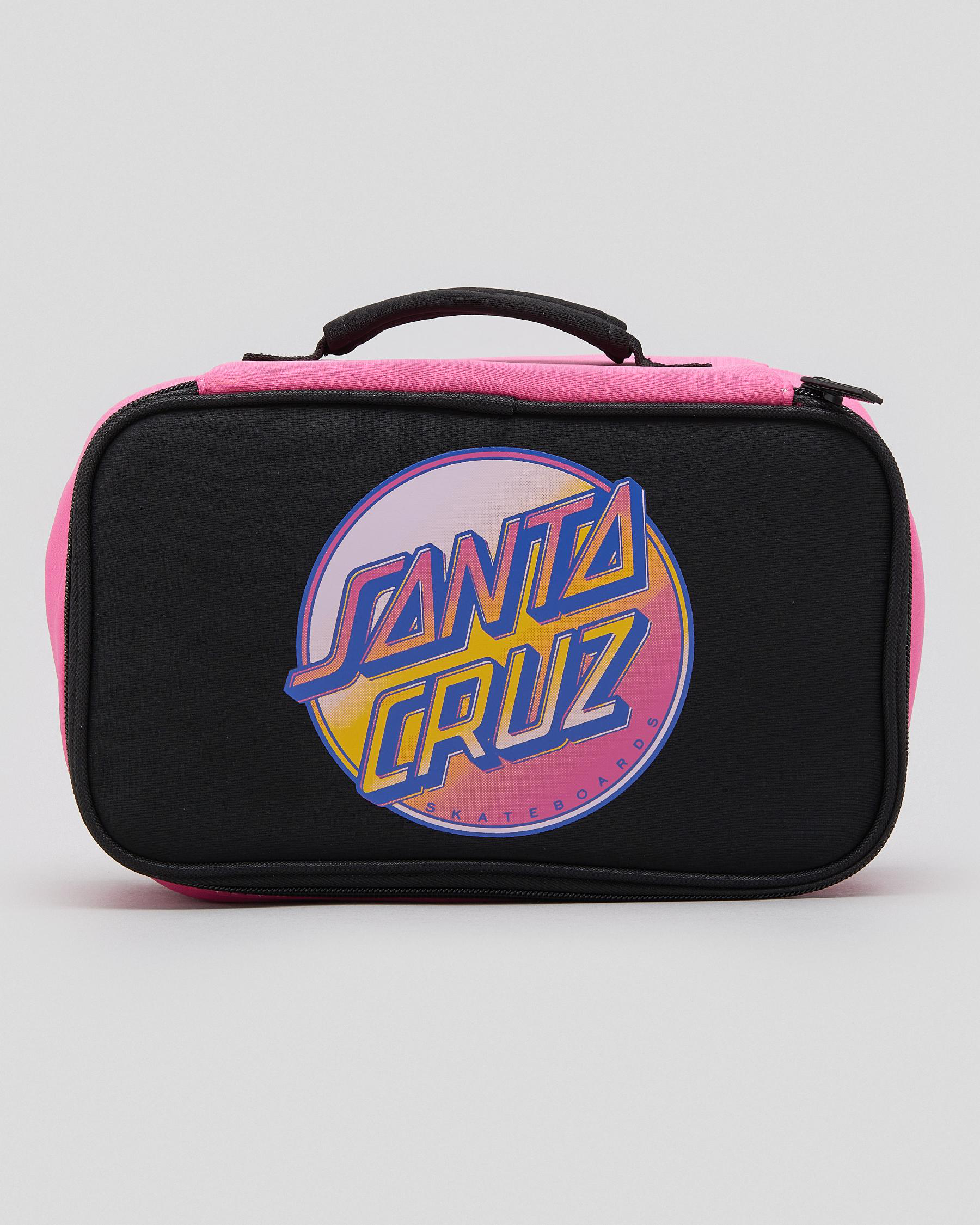 Shop Santa Cruz Contra Dot Lunch Box In Pink - Fast Shipping & Easy ...